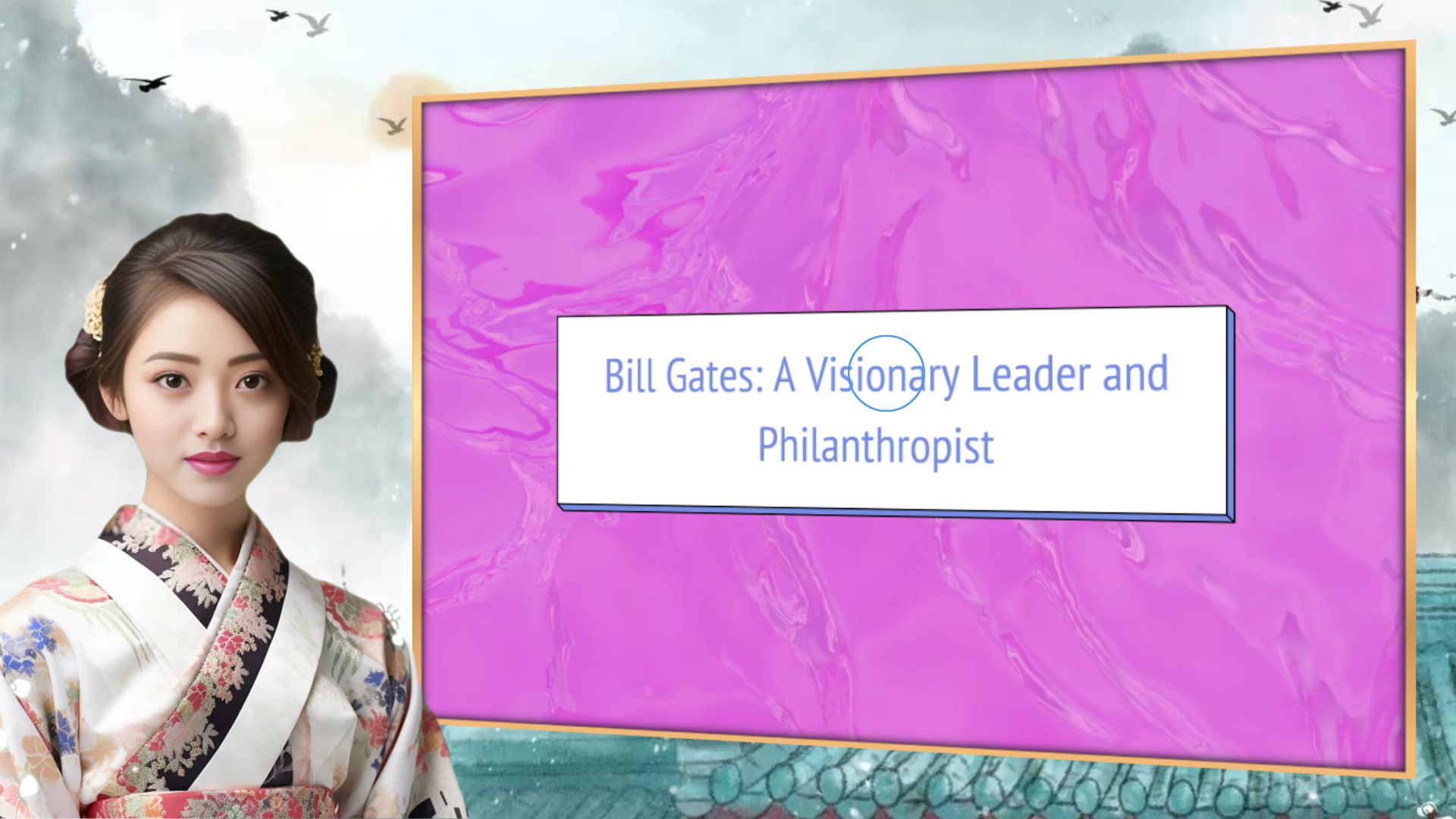 Bill Gates: A Visionary Leader and Philanthropist. - Animated Video By ...