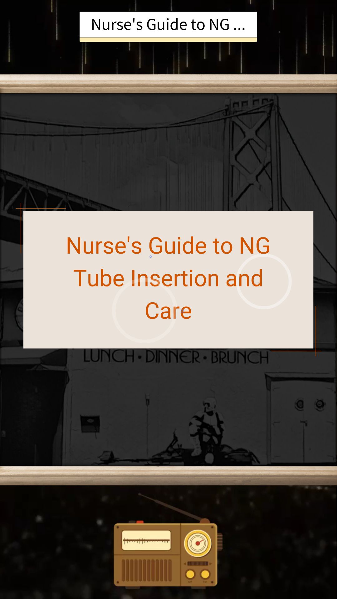 Nurse's Guide to NG Tube Insertion and Care. - Animated Video By Rachel ...