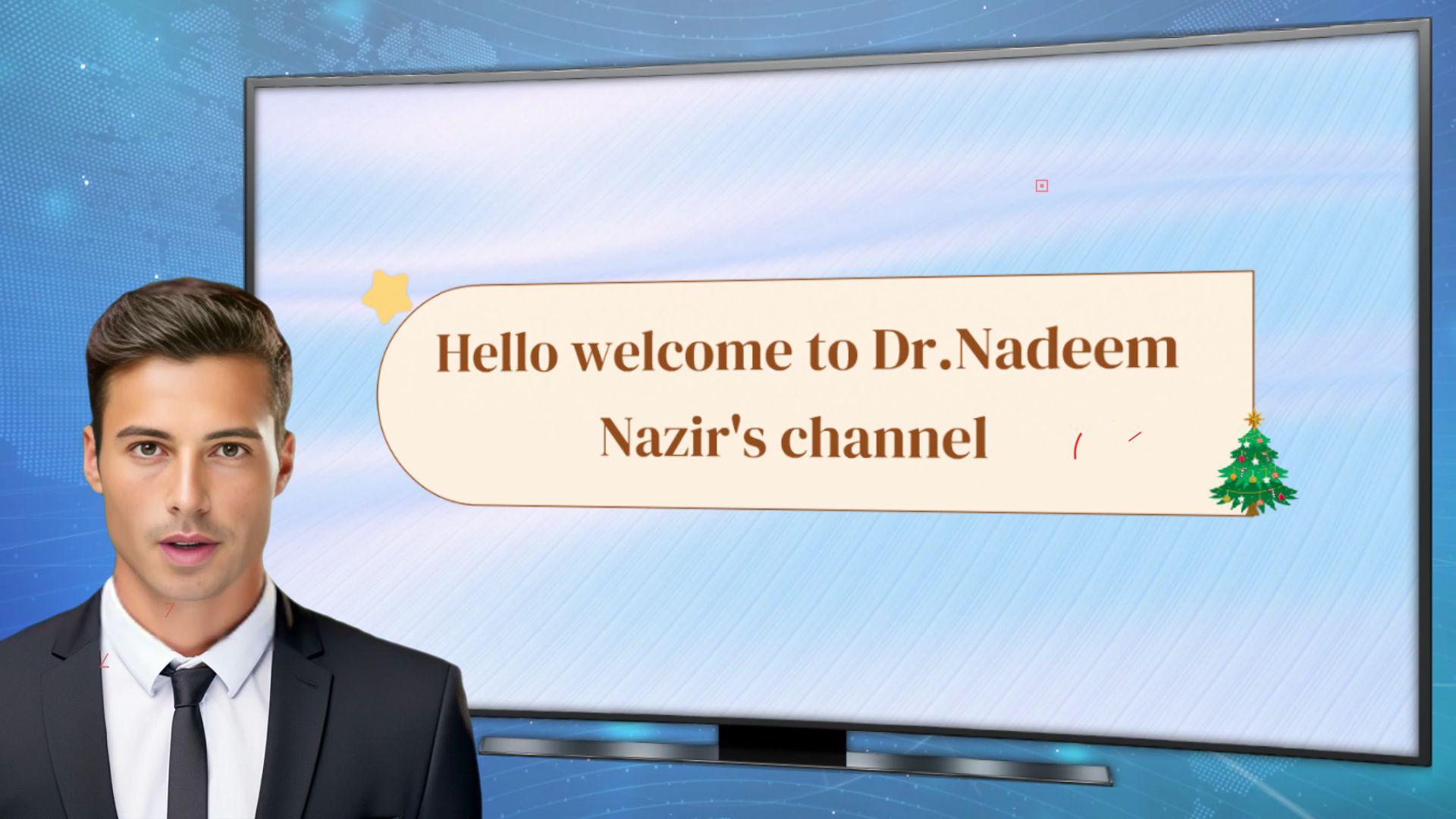 Hello welcome to Dr.Nadeem Nazir's channel. - Animated Video By Habiba ...