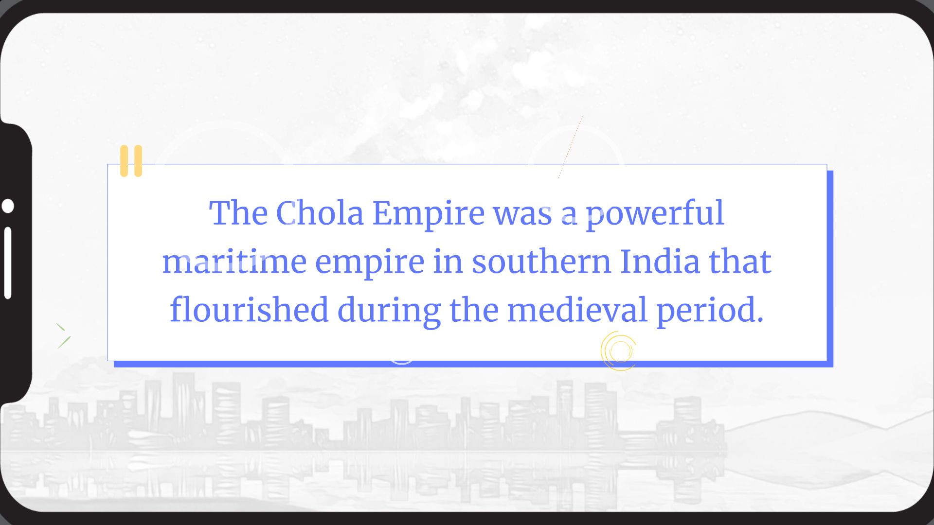 The Chola Empire was a powerful maritime empire in southern India that ...