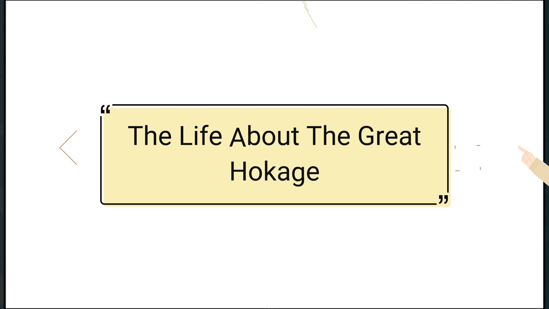 The Life About The Great Hokage. - Animated Video By Deena Biju - Mango ...