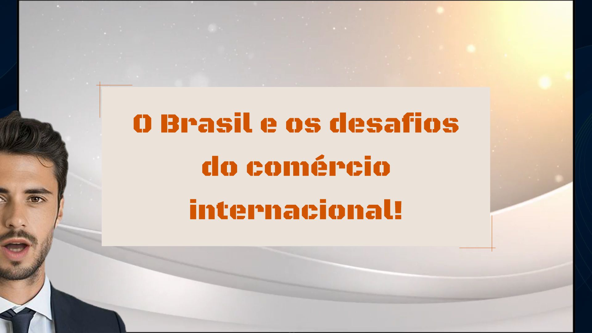 O Brasil e os desafios do comércio internacional. - Animated Video By ...