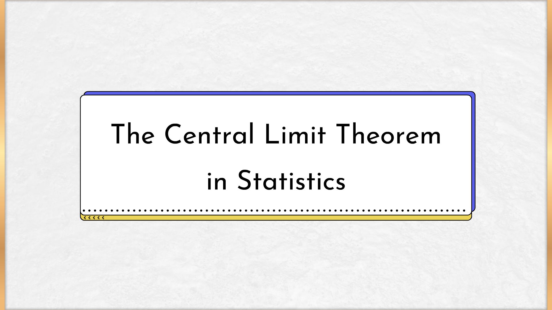 The Central Limit Theorem in Statistics. - Animated Video By Sketchy_Sniper - Mango Animate
