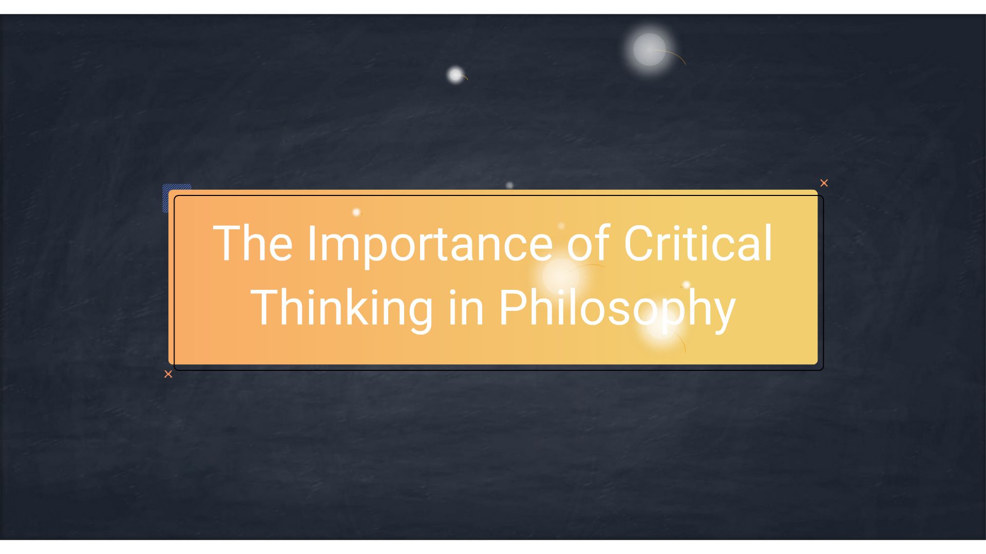 The Importance of Critical Thinking in Philosophy. - Animated Video By ...