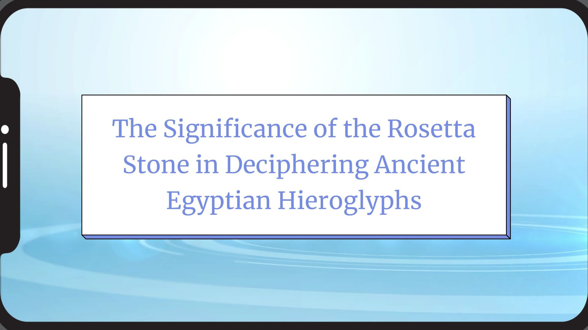 The Significance of the Rosetta Stone in Deciphering Ancient Egyptian ...