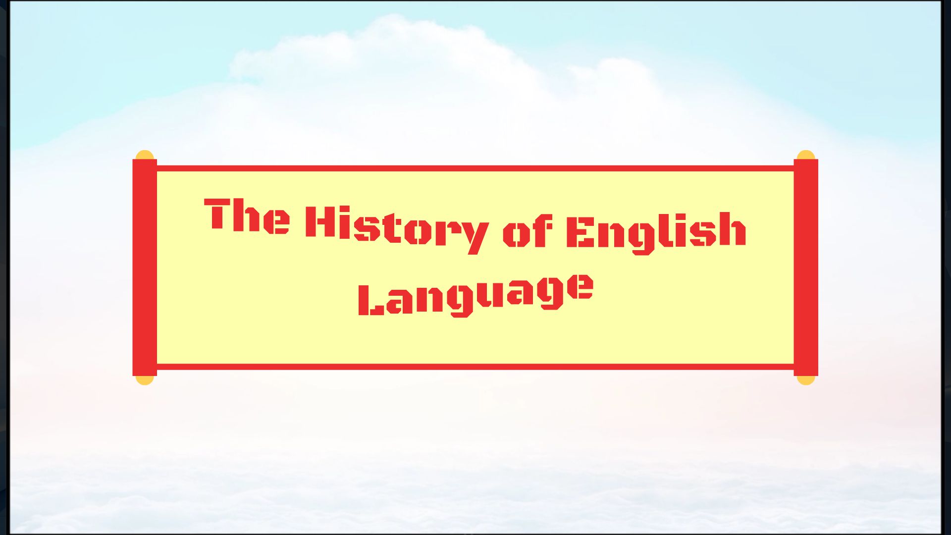 The History of English Language. - Animated Video By Pixel_Artist ...