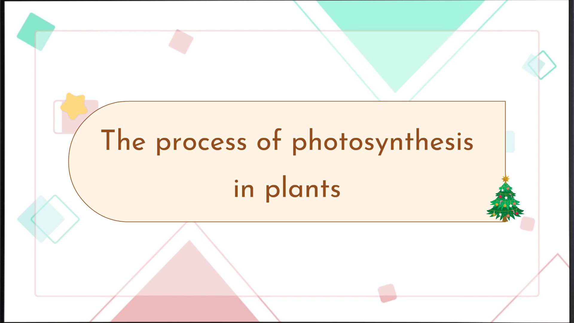 The process of photosynthesis in plants. - Animated Video By Anime ...