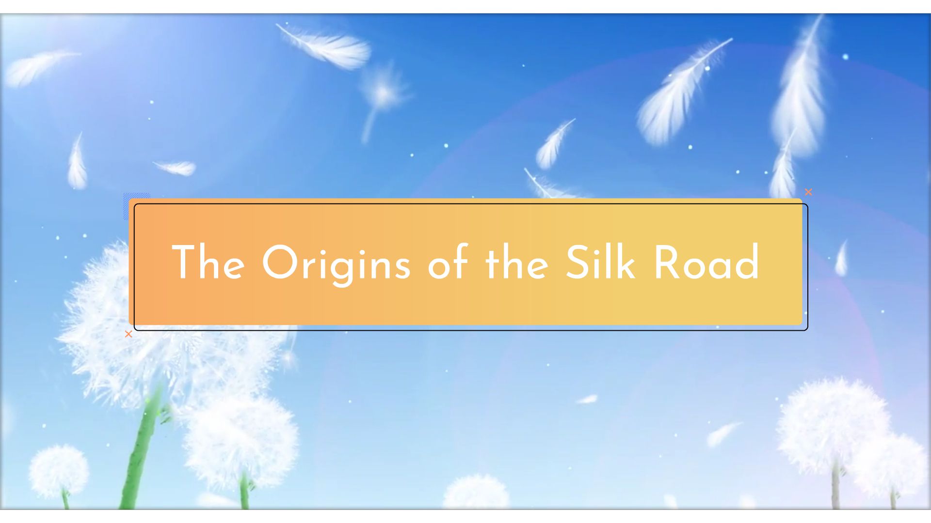 The Origins of the Silk Road. - Animated Video By Cartoon_Explorer ...