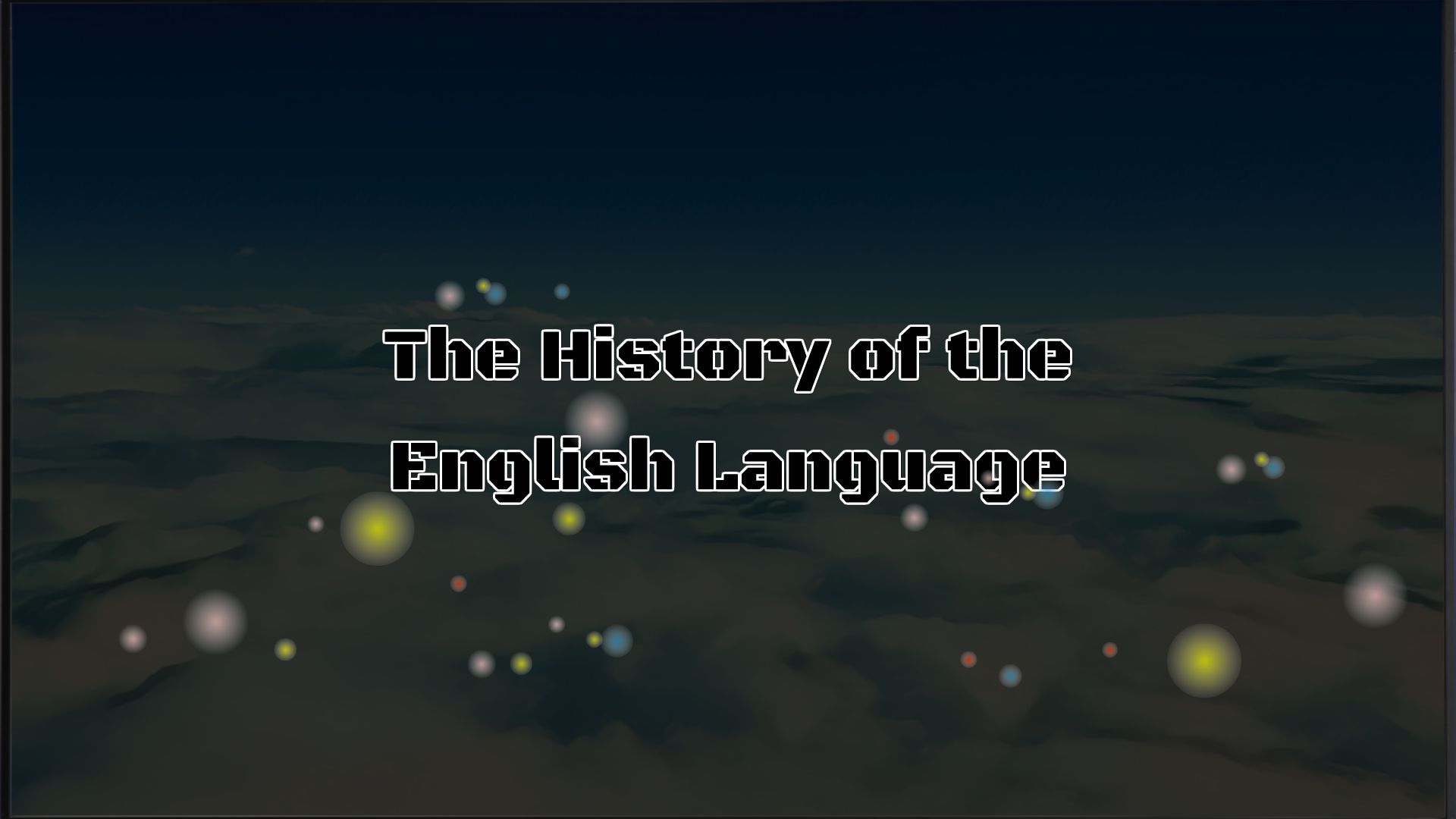 The History of the English Language. - Animated Video By Animation ...