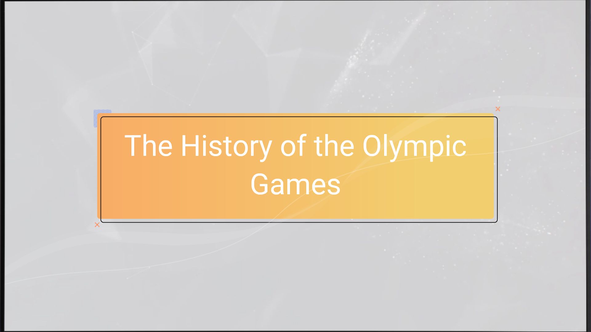 The History of the Olympic Games. - Animated Video By Animated ...