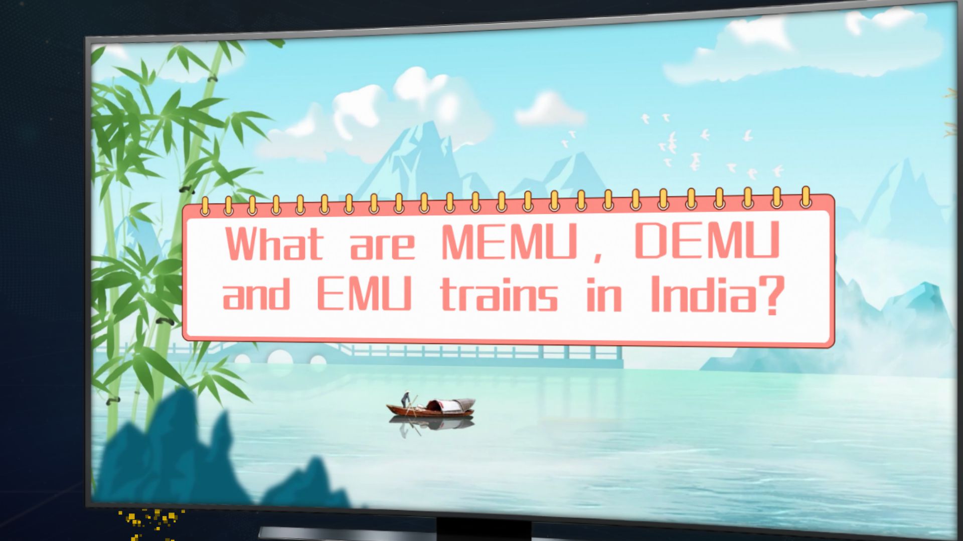 What are MEMU, DEMU and EMU trains in India. - Animated Video By Nikhil Solanki - Mango Animate