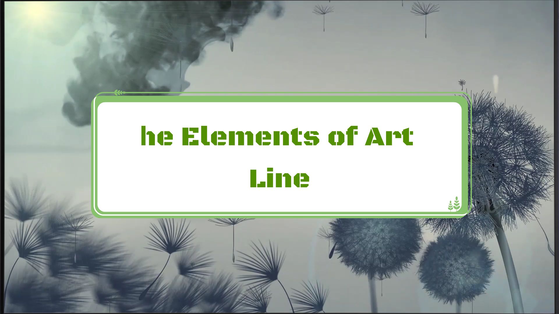 The Elements of Art - Line. - Animated Video By Cartoon_Master - Mango ...