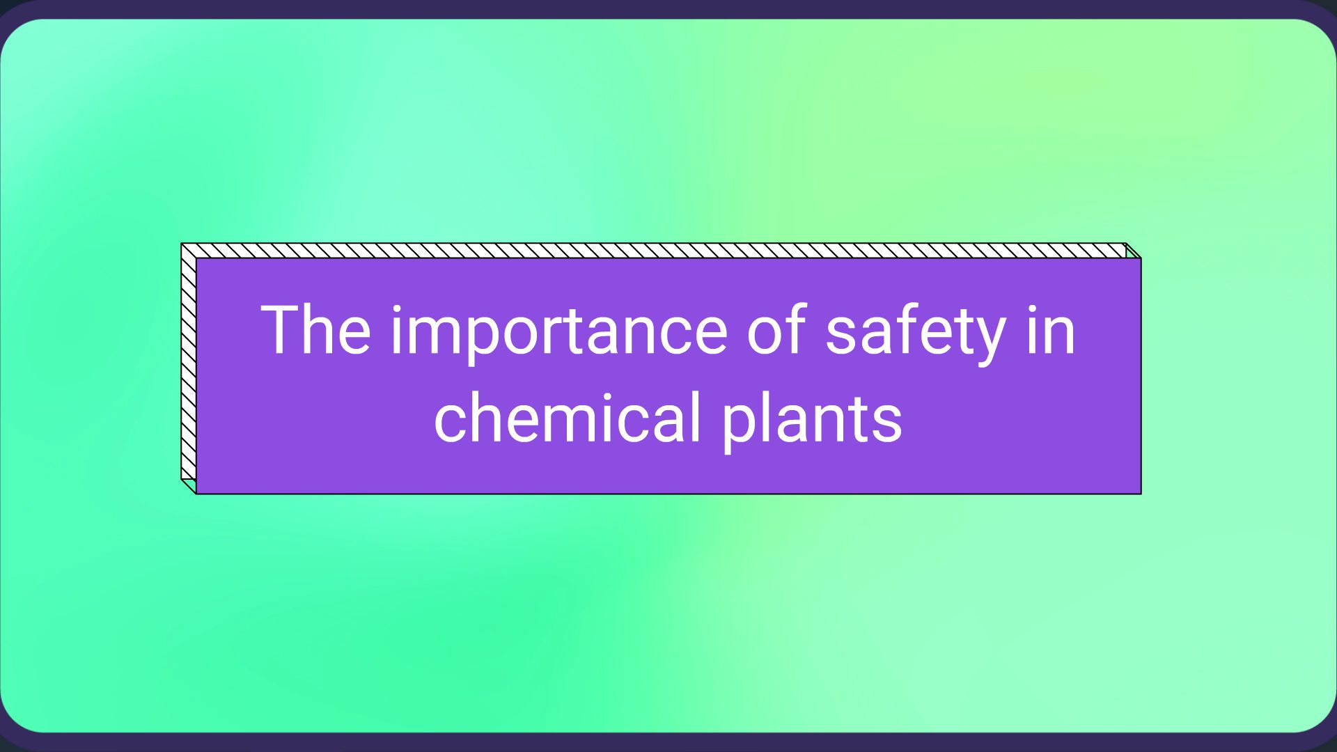 The importance of safety in chemical plants. - Animated Video By Furry ...