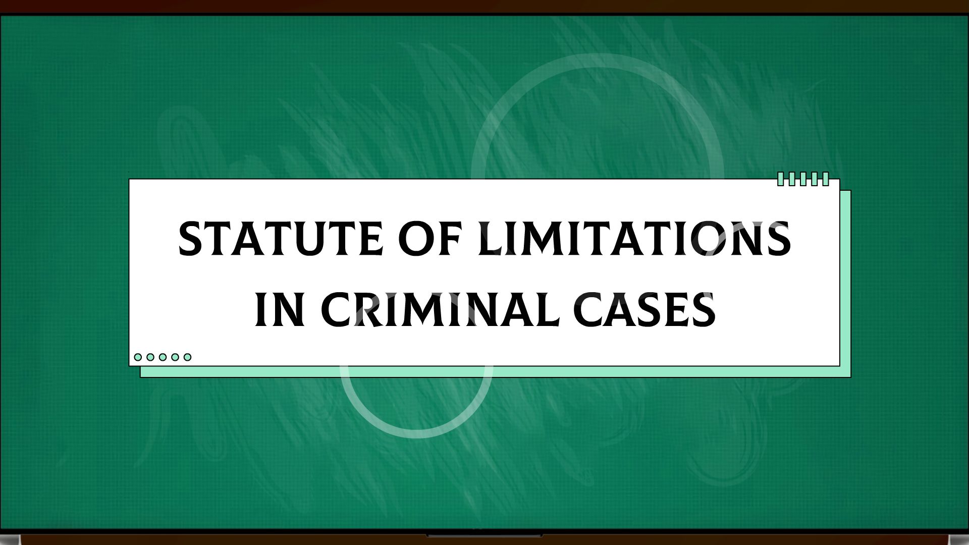 Statute of Limitations in Criminal Cases. - Animated Video By Sketchy_Singer - Mango Animate