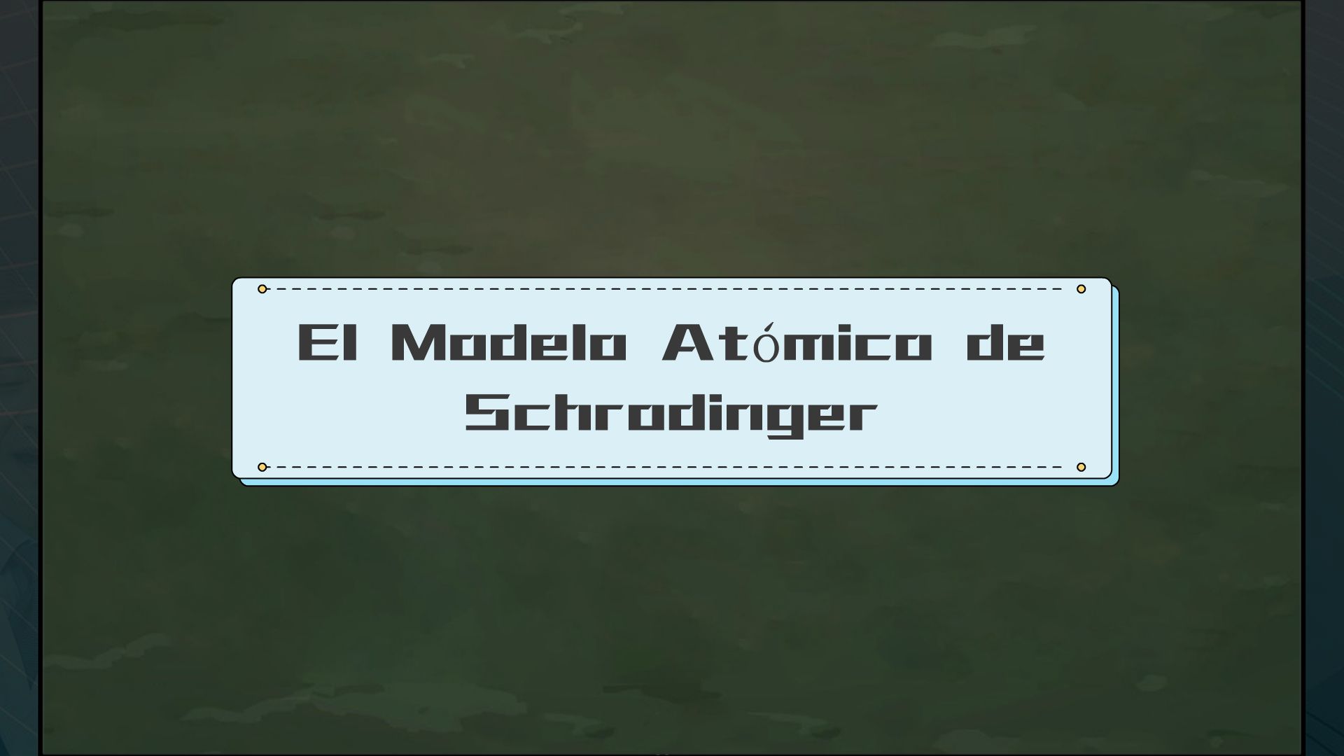 El Modelo Atómico de Schrodinger. - Animated Video By Jesús David ...