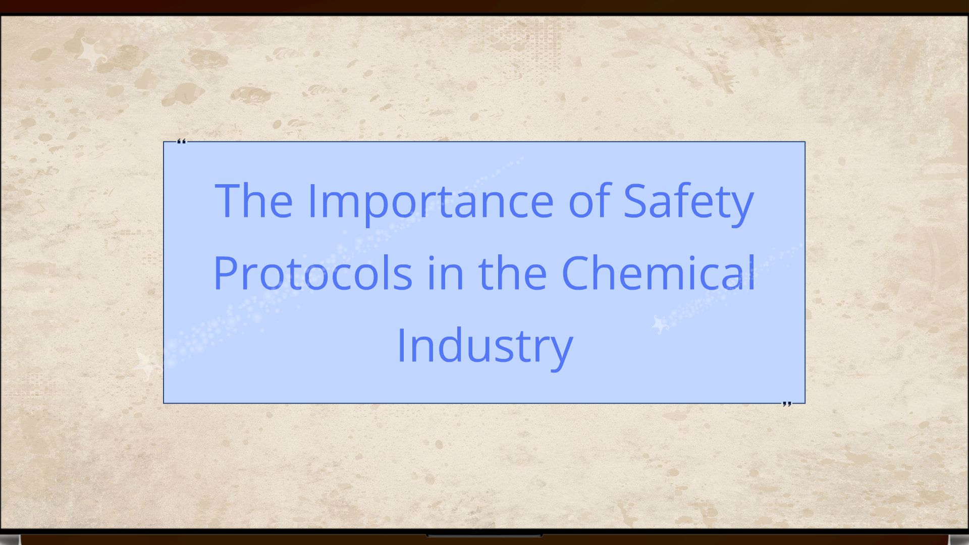 The Importance of Safety Protocols in the Chemical Industry. - Animated Video By Furry_Friend ...
