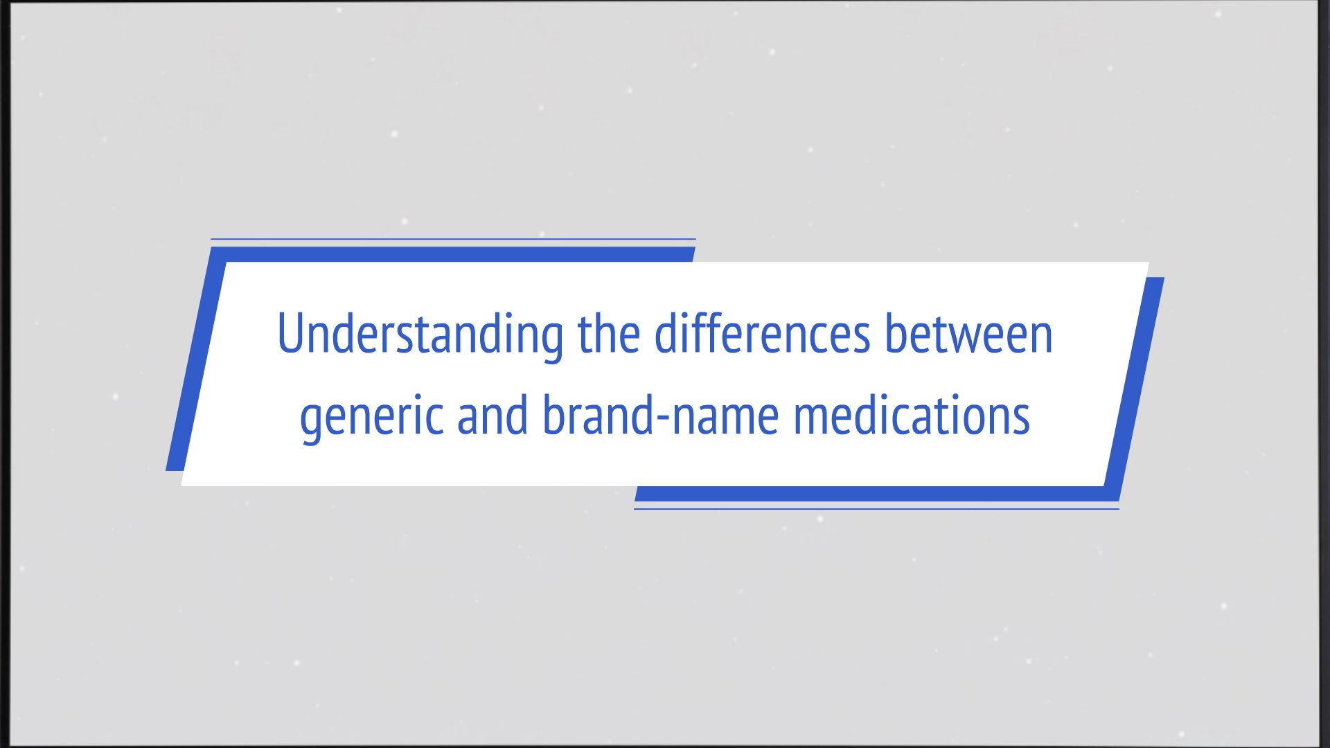 Understanding the differences between generic and brand-name ...