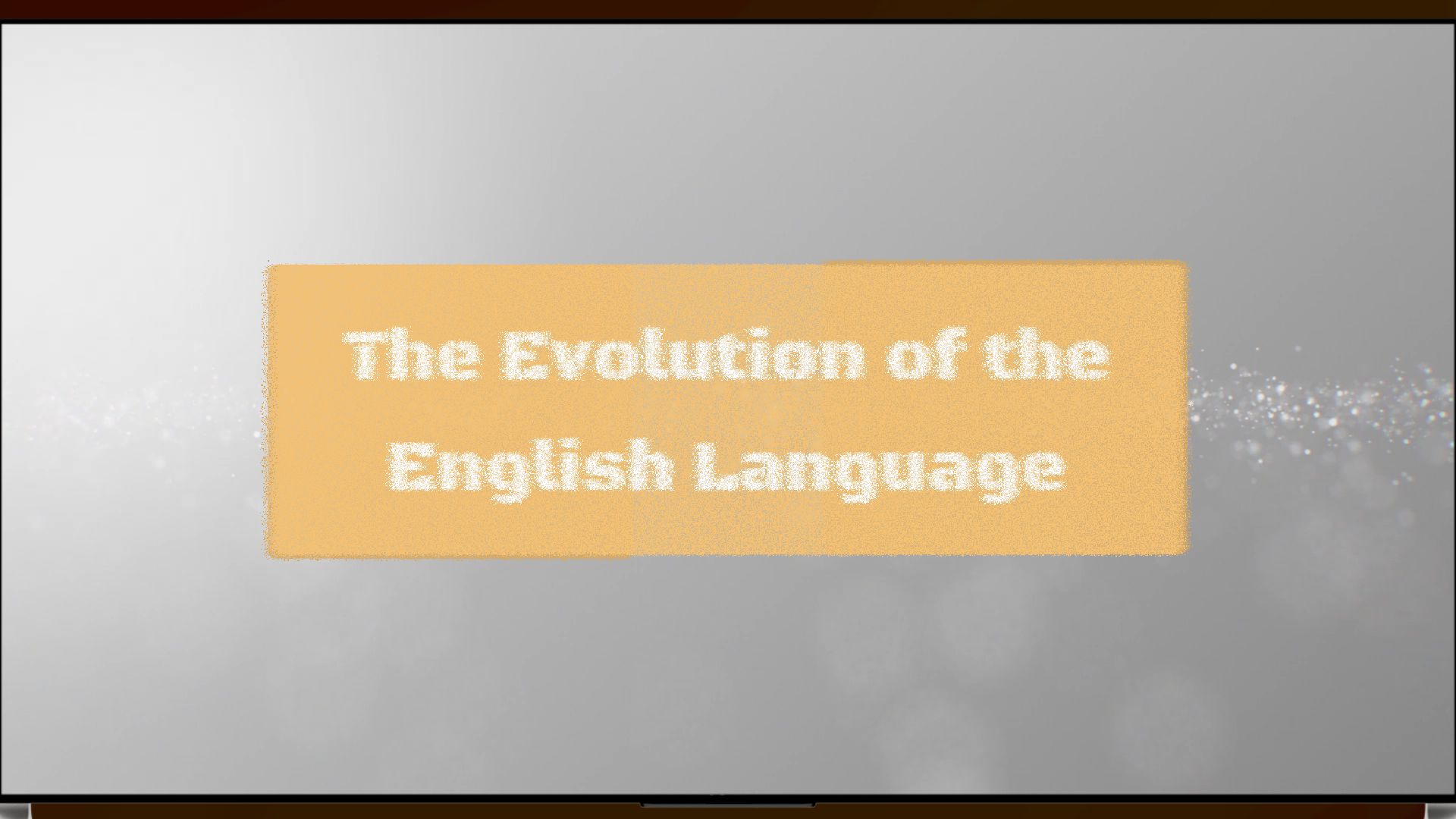 The Evolution of the English Language. - Animated Video By Toon_Maniac ...