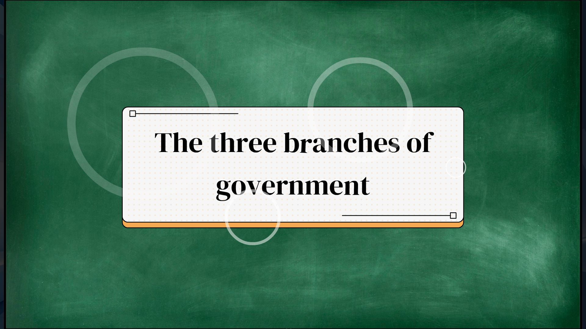The three branches of government. - Animated Video By Animated ...