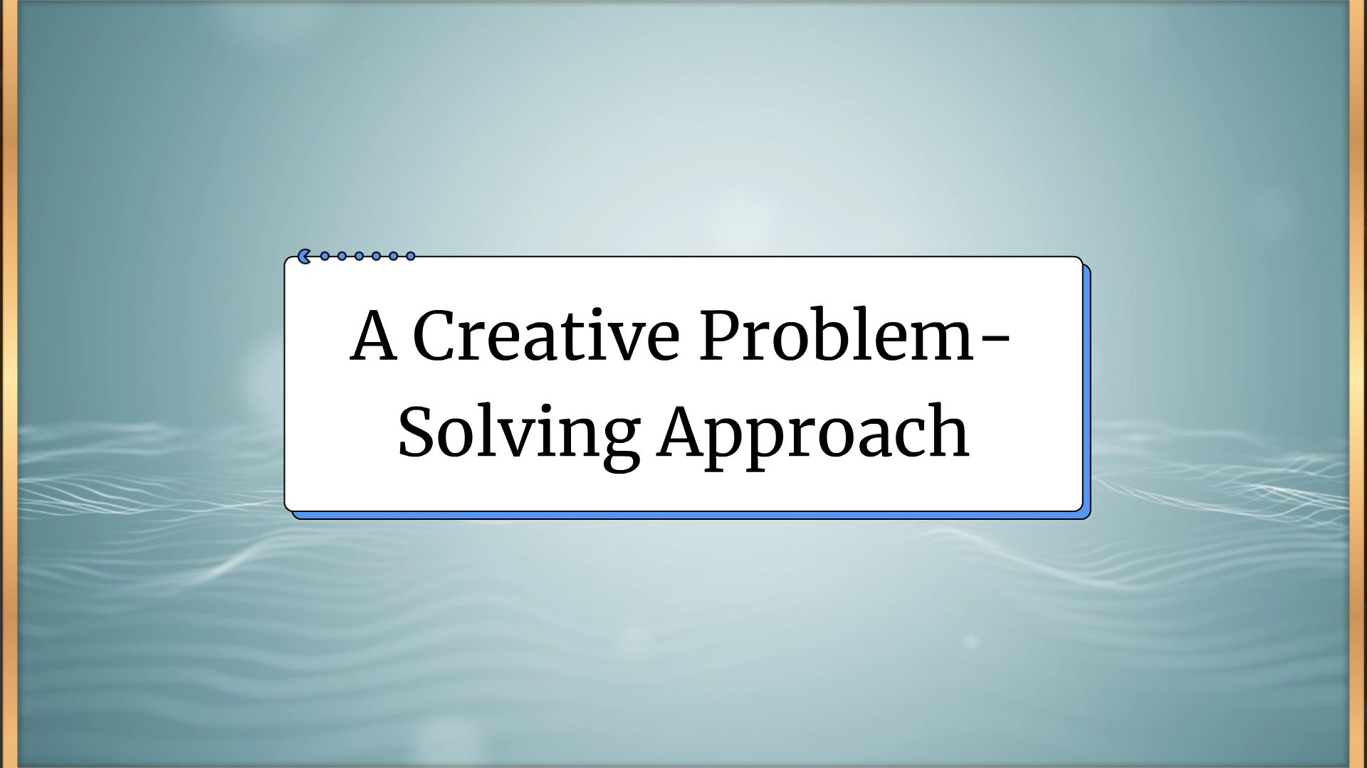 A Creative Problem Solving Approach Animated Video By Animationmaven