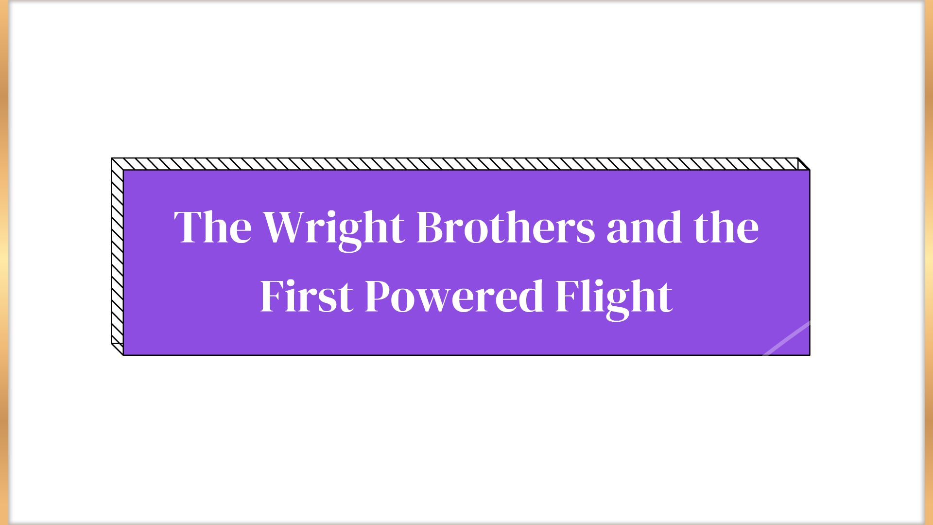 The Wright Brothers and the First Powered Flight. - Animated Video By ...