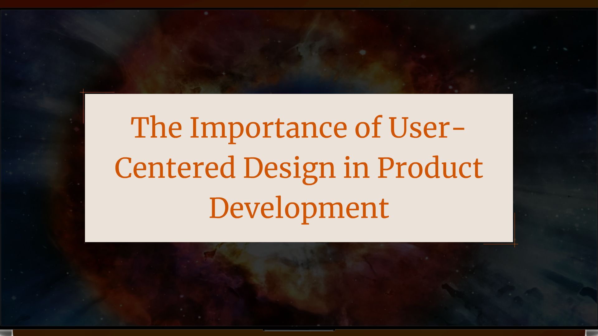 The Importance of User-Centered Design in Product Development. - Animated Video By Furry ...
