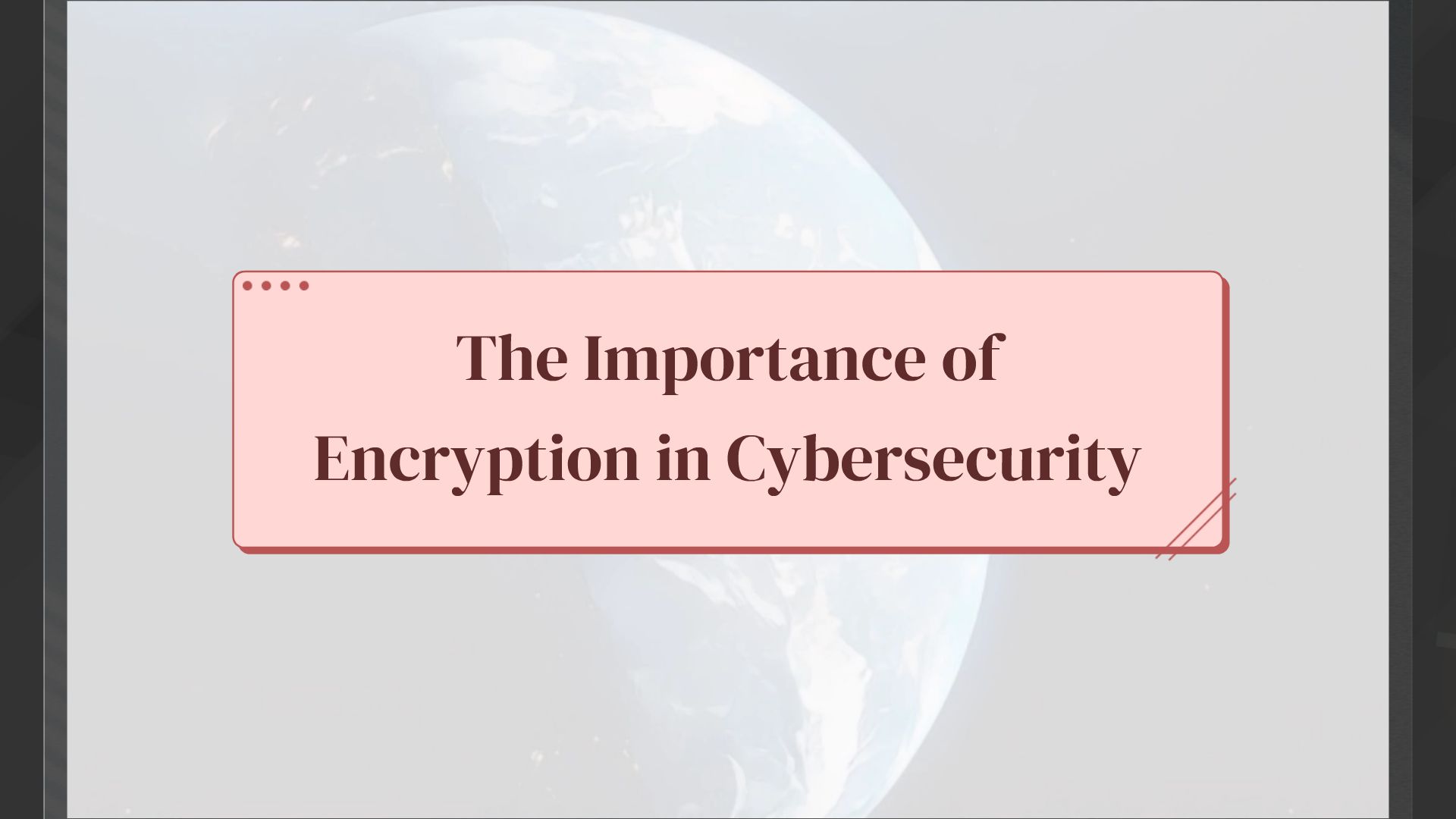 The Importance of Encryption in Cybersecurity. - Animated Video By Digi ...