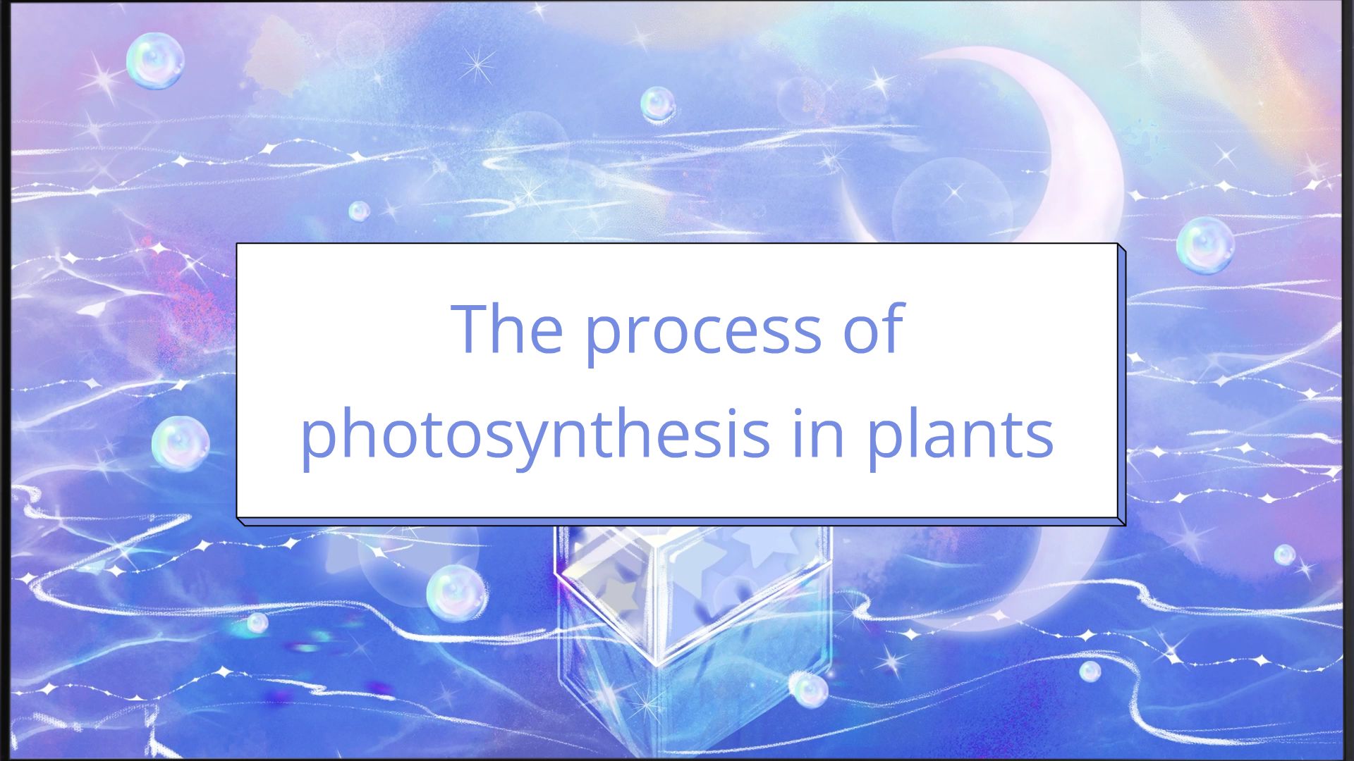 The process of photosynthesis in plants. - Animated Video By Pixel ...