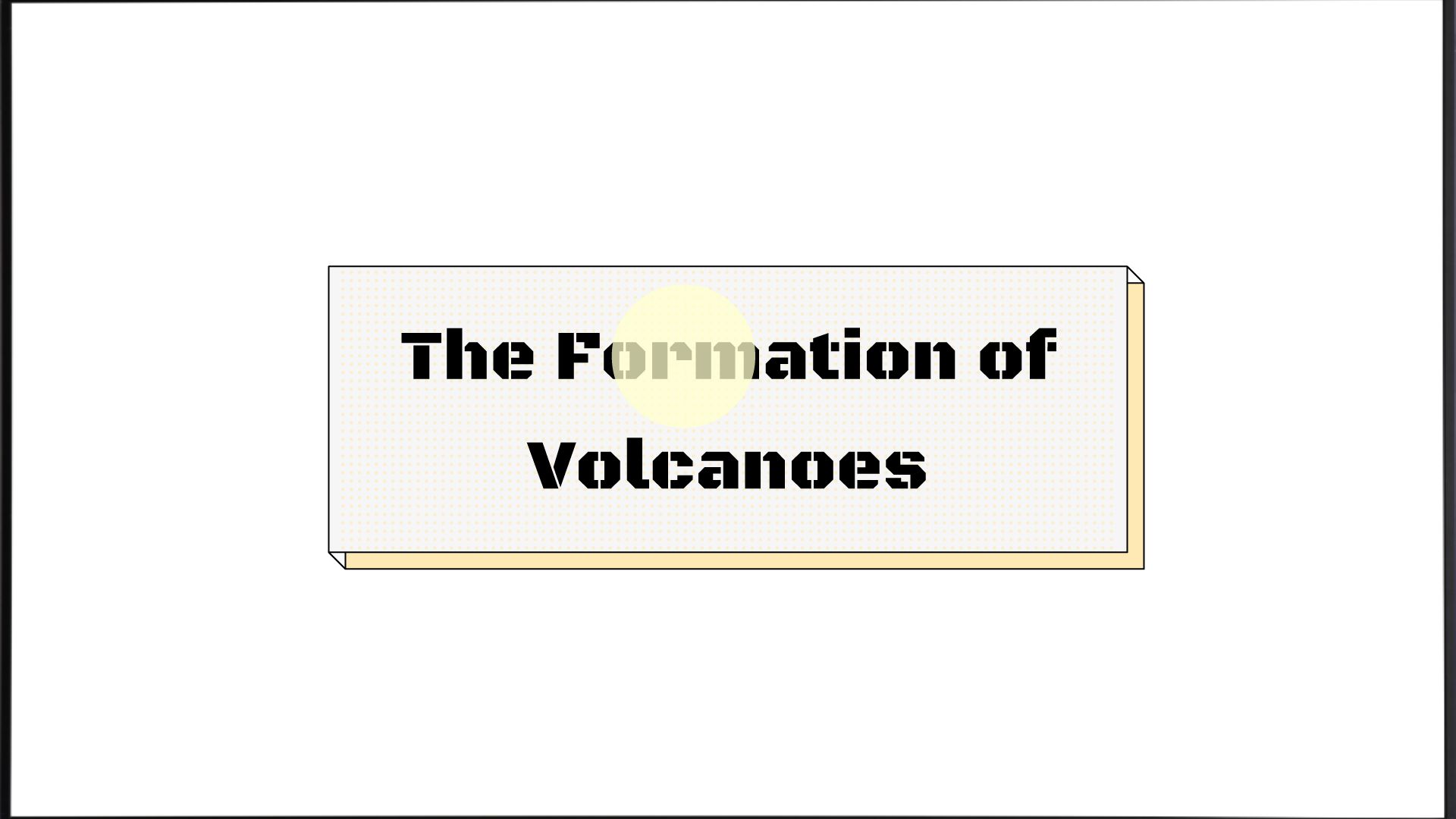 The Formation of Volcanoes. - Animated Video By Cartoon_Explorer ...