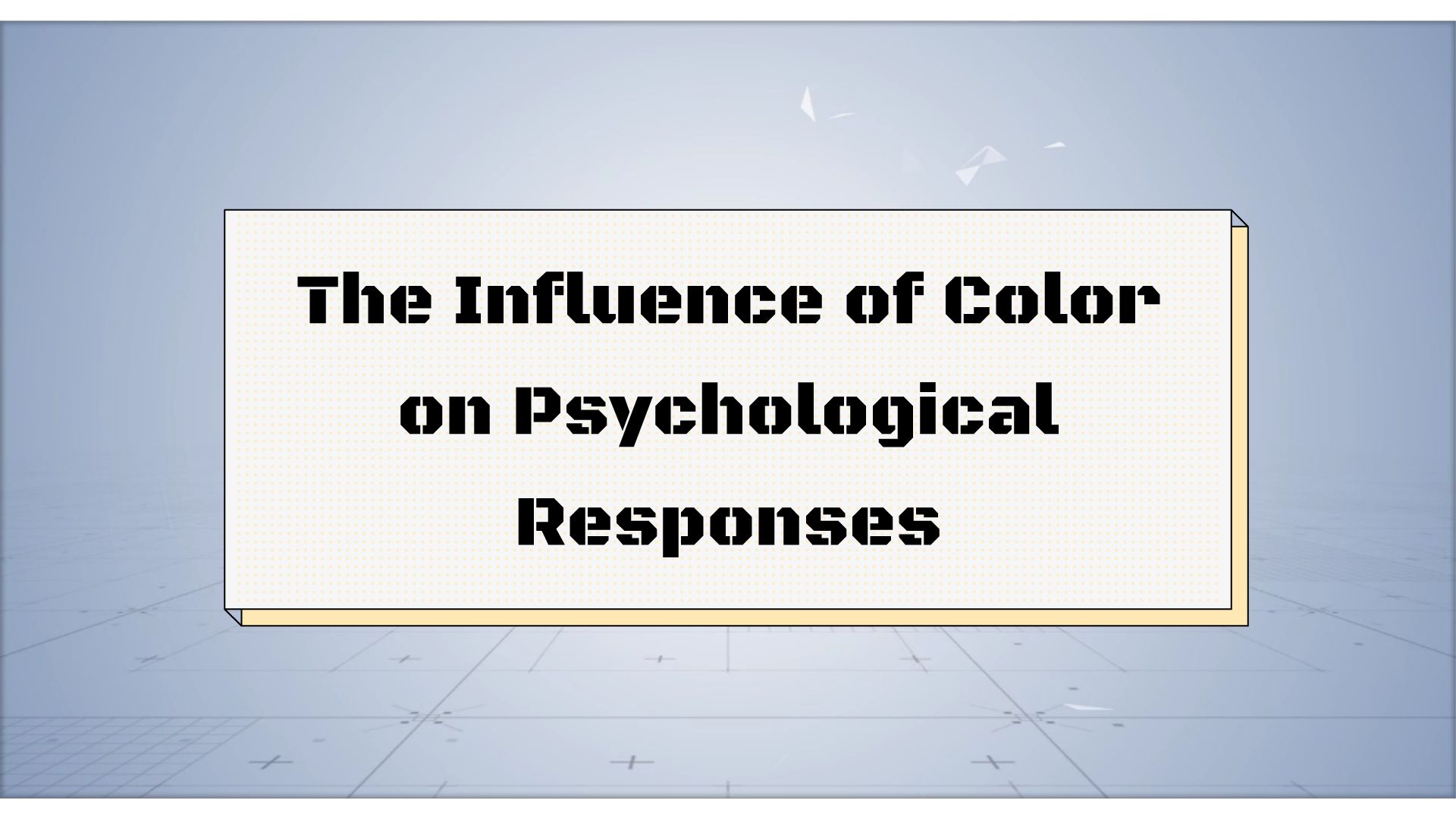The Influence of Color on Psychological Responses - Animated Video By ...