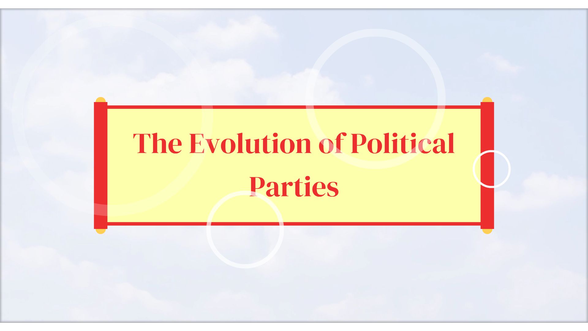 The Evolution of Political Parties. - Animated Video By Sketchy ...