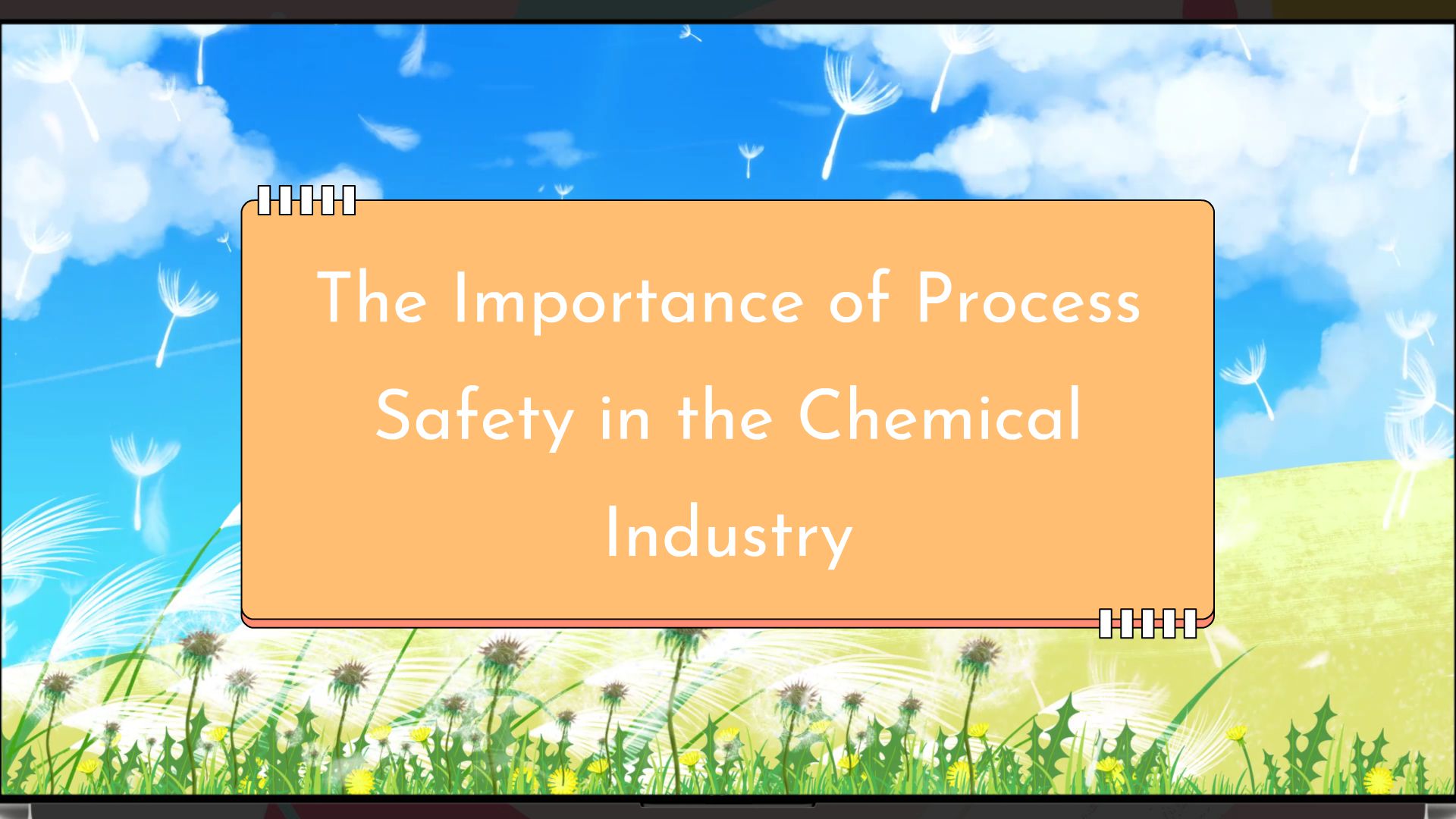 The Importance of Process Safety in the Chemical Industry. - Animated Video By Animation_Critic ...