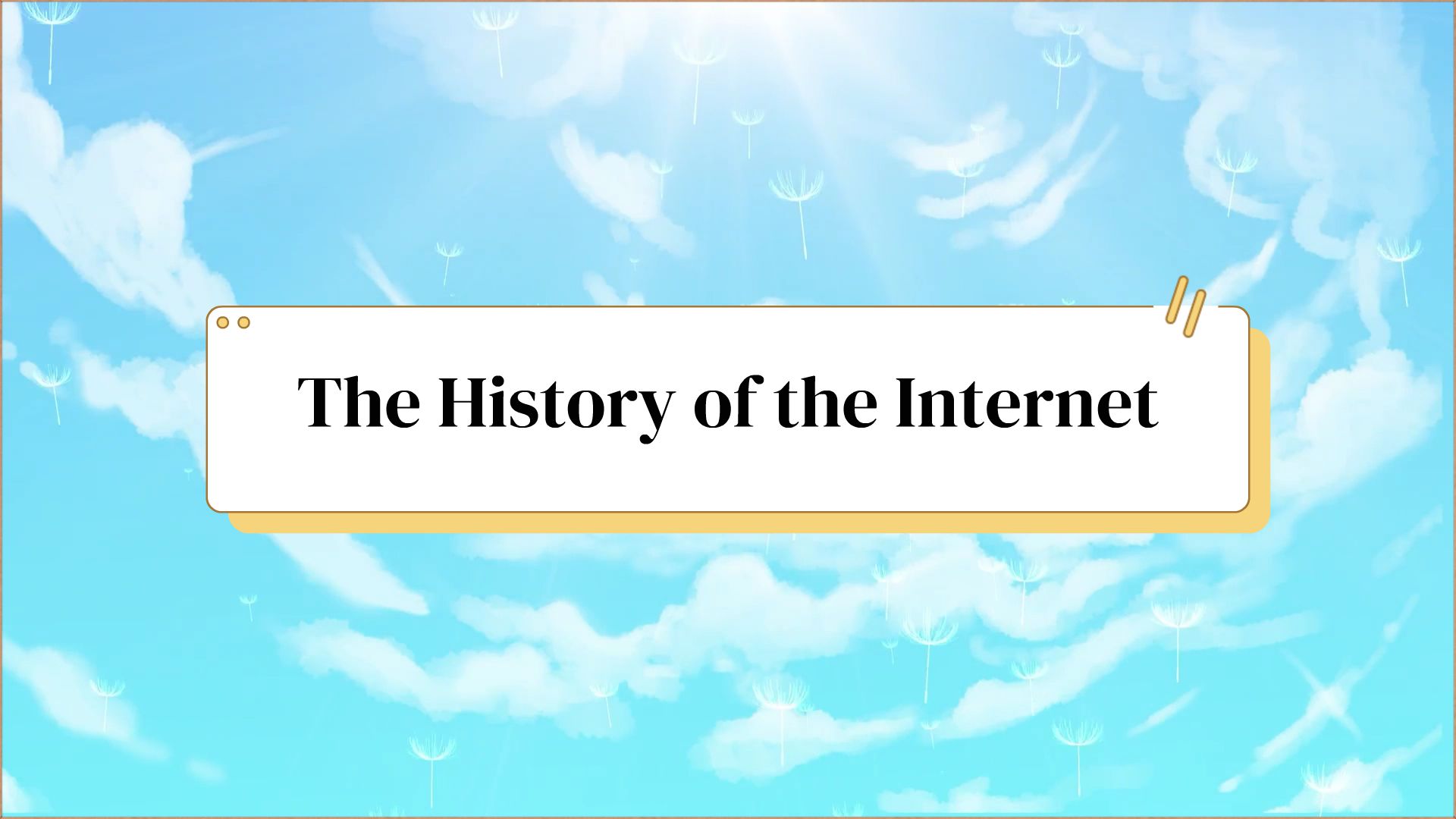 The History of the Internet. - Animated Video By Anime_Critic - Mango ...