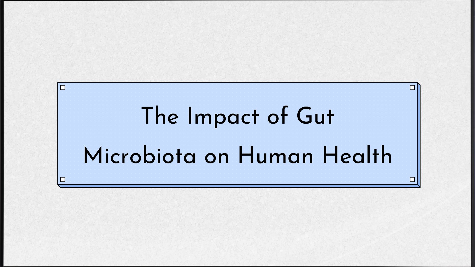 The Impact of Gut Microbiota on Human Health. - Animated Video By Anime ...