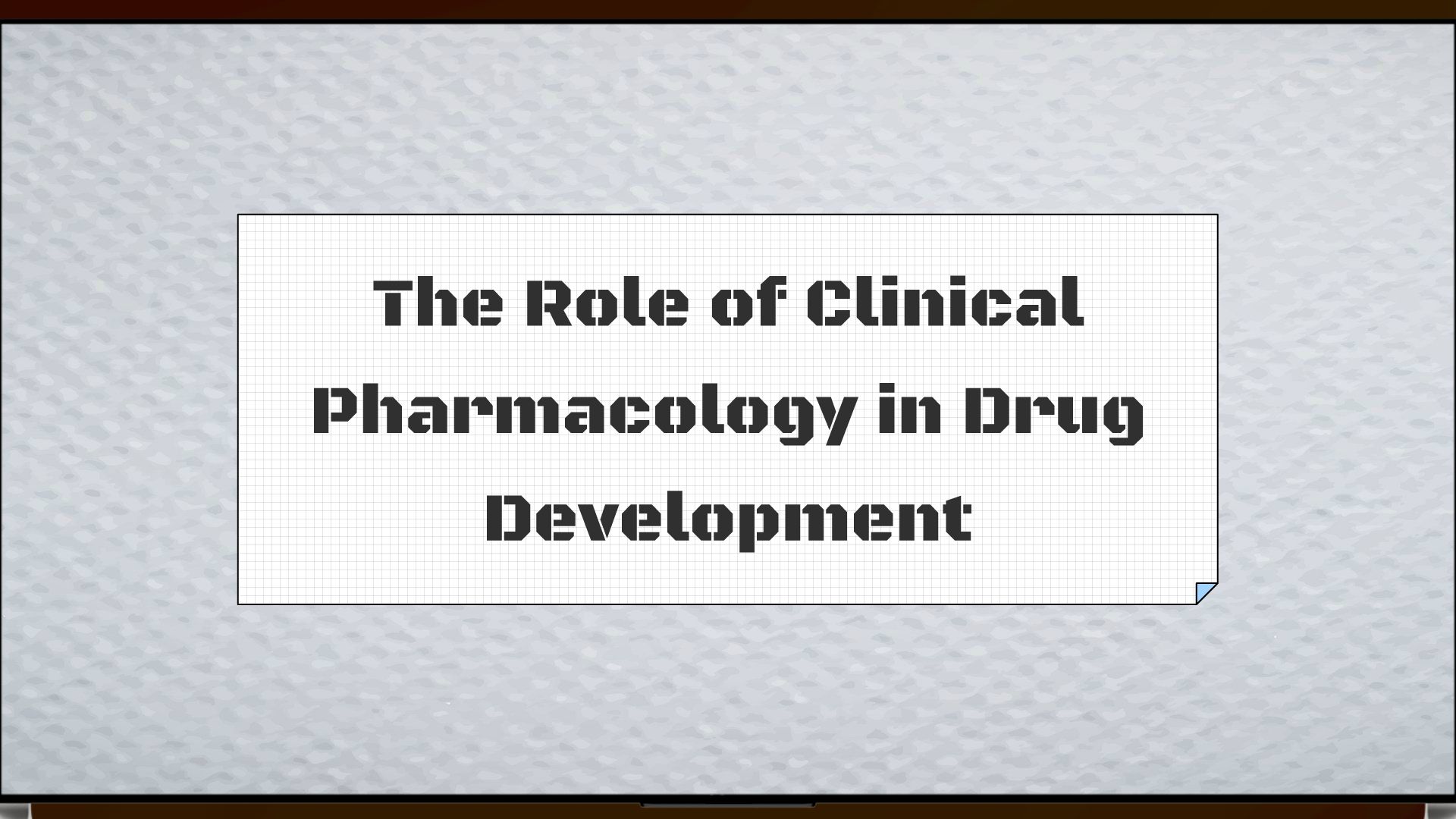 The Role of Clinical Pharmacology in Drug Development. - Animated Video ...