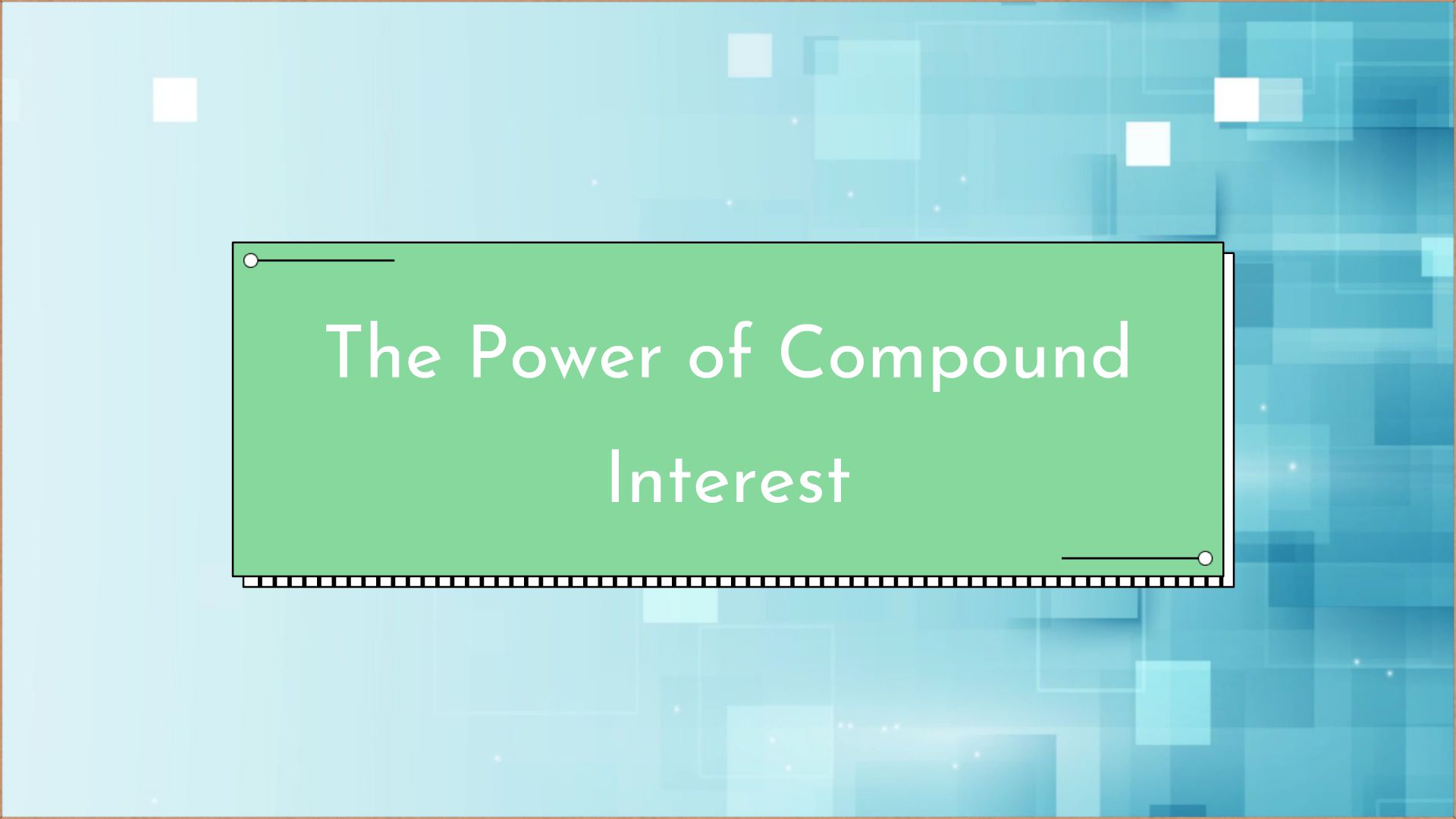 The Power of Compound Interest - Animated Video By Furry_Flair - Mango ...