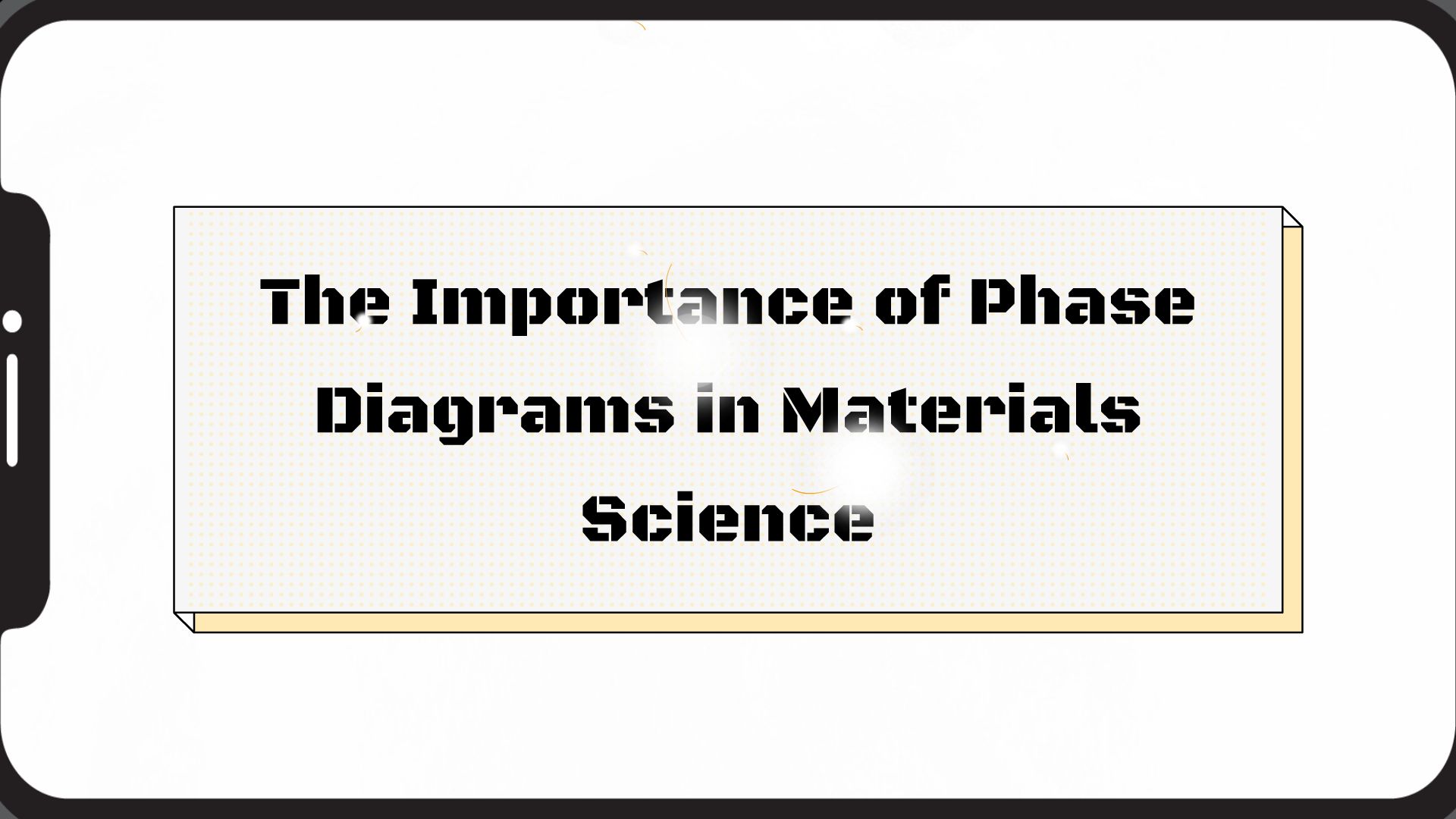 The Importance of Phase Diagrams in Materials Science. - Animated Video ...