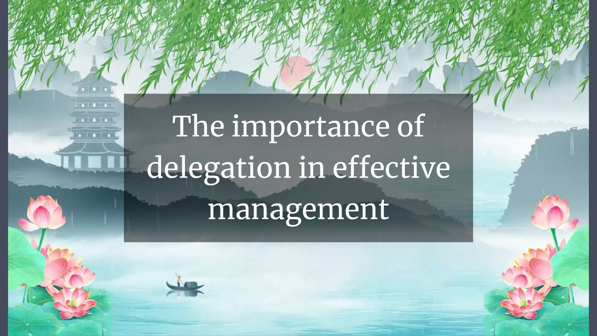 The importance of delegation in effective management. - Animated Video ...
