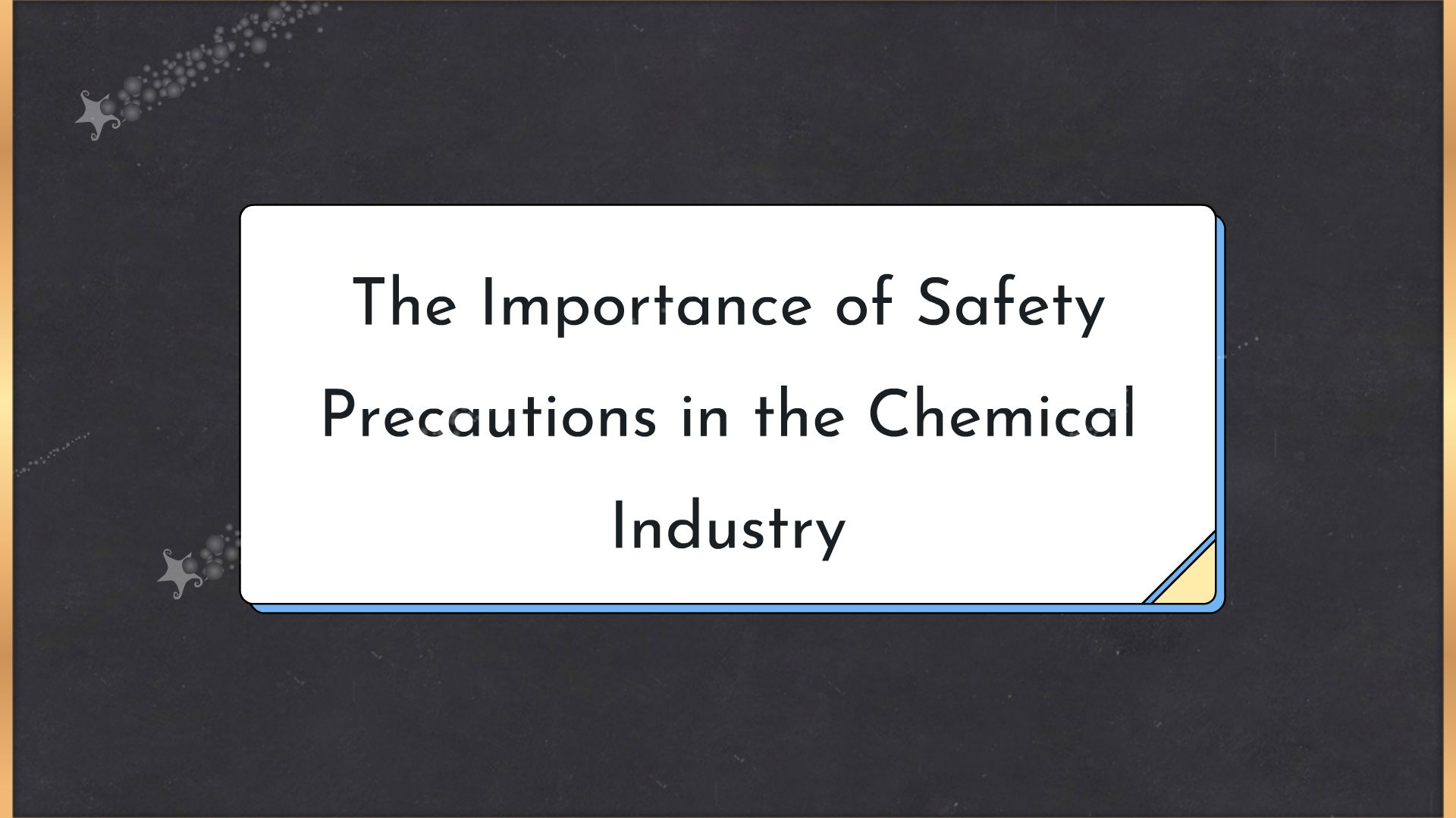 The Importance of Safety Precautions in the Chemical Industry ...
