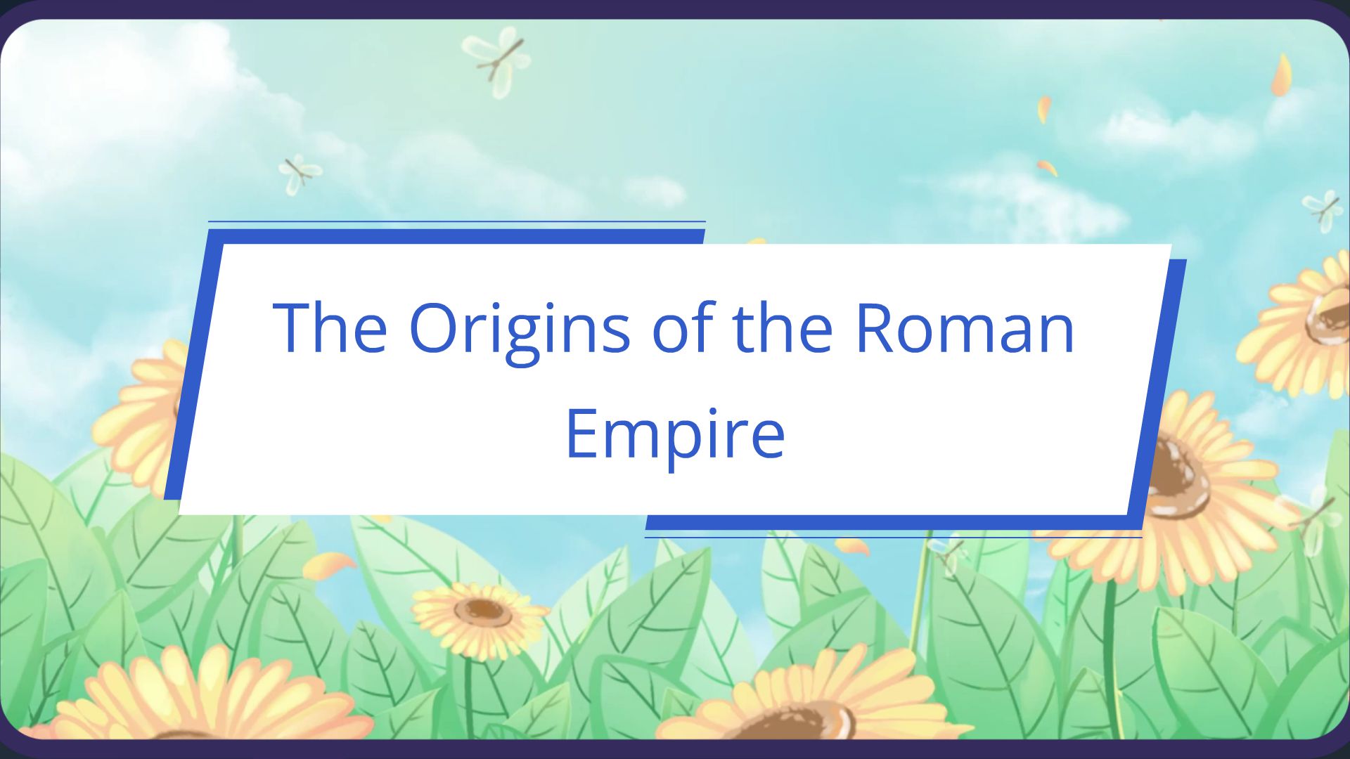 The Origins of the Roman Empire. - Animated Video By Cartoon_Admirer ...