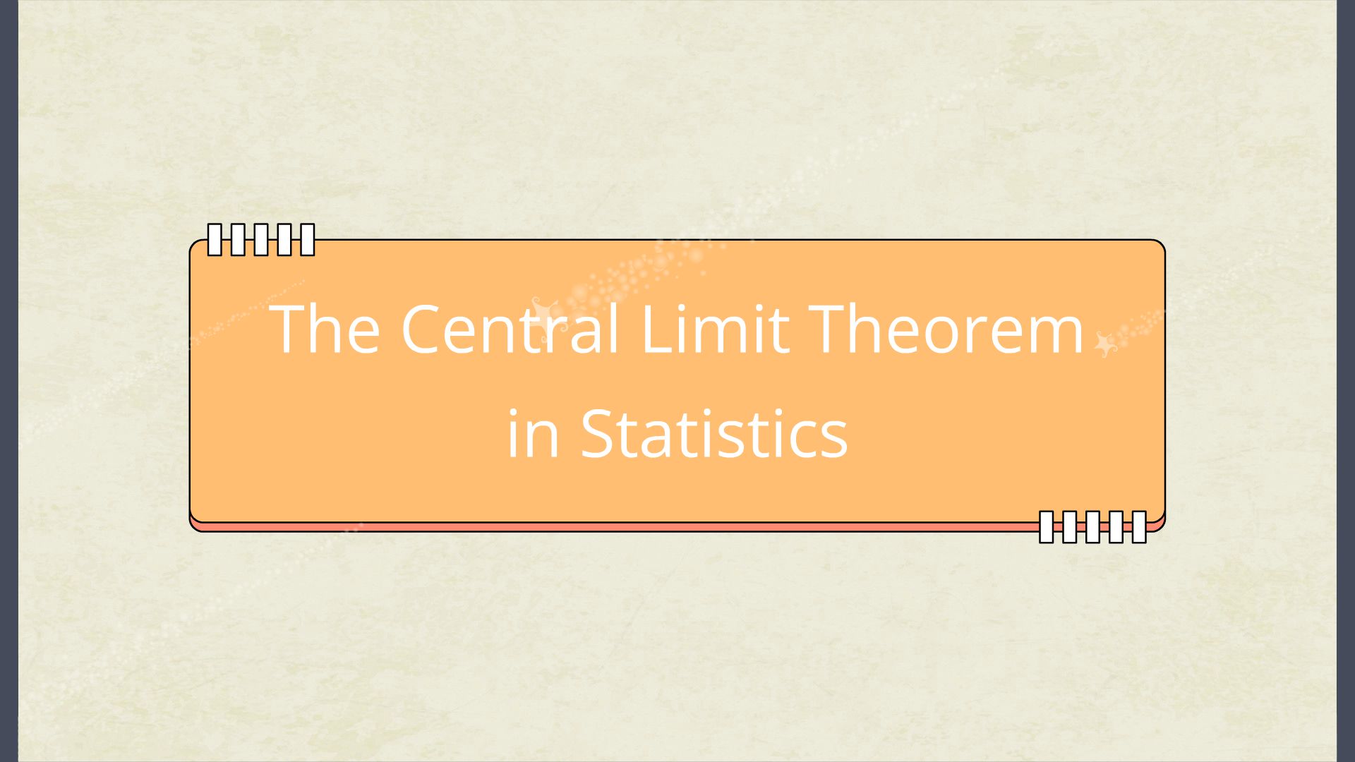 The Central Limit Theorem in Statistics. - Animated Video By Toon ...