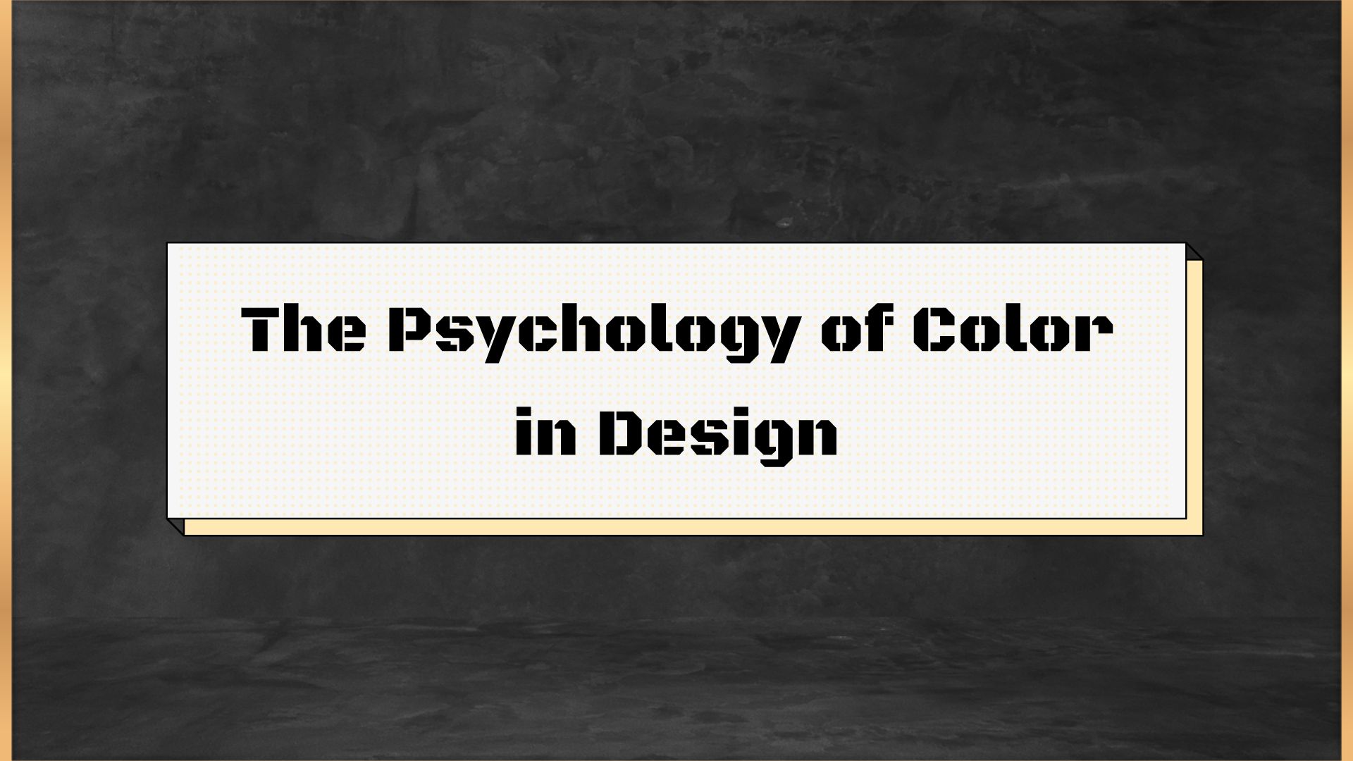 The Psychology of Color in Design. - Animated Video By Anime_Expert ...