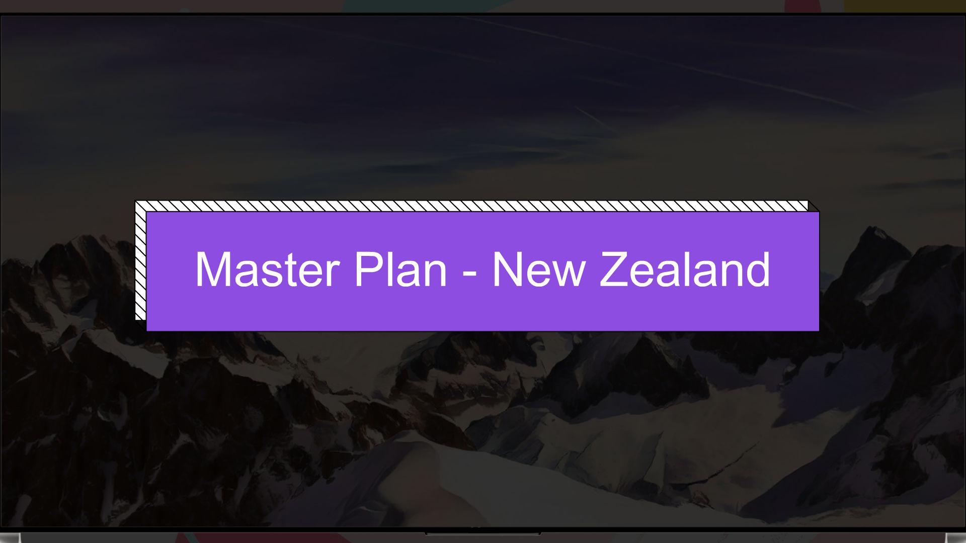Master Plan - New Zealand. - Animated Video By prajwal d m - Mango Animate