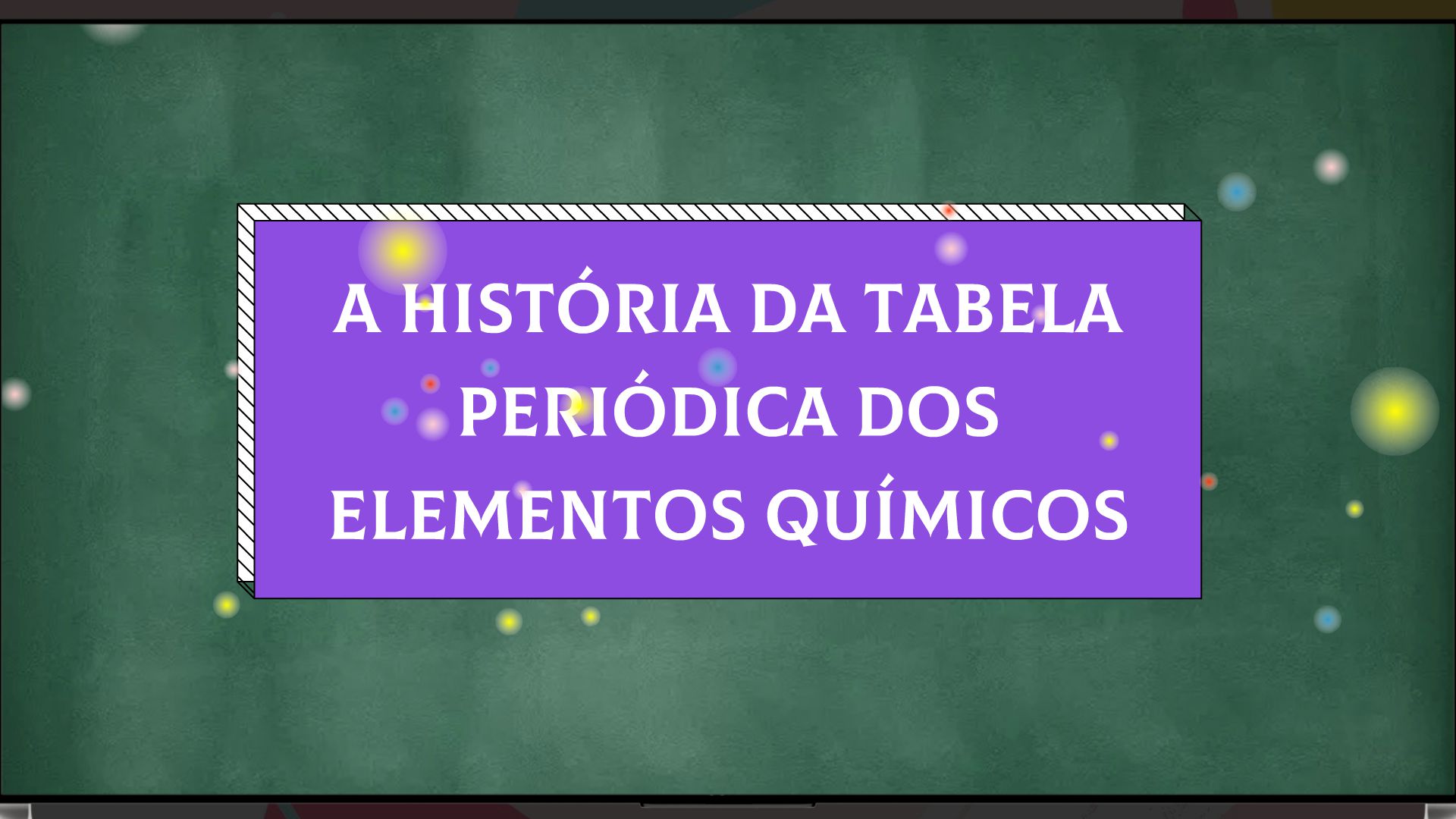 A História Da Tabela Periódica Dos Elementos Químicos Animated Video