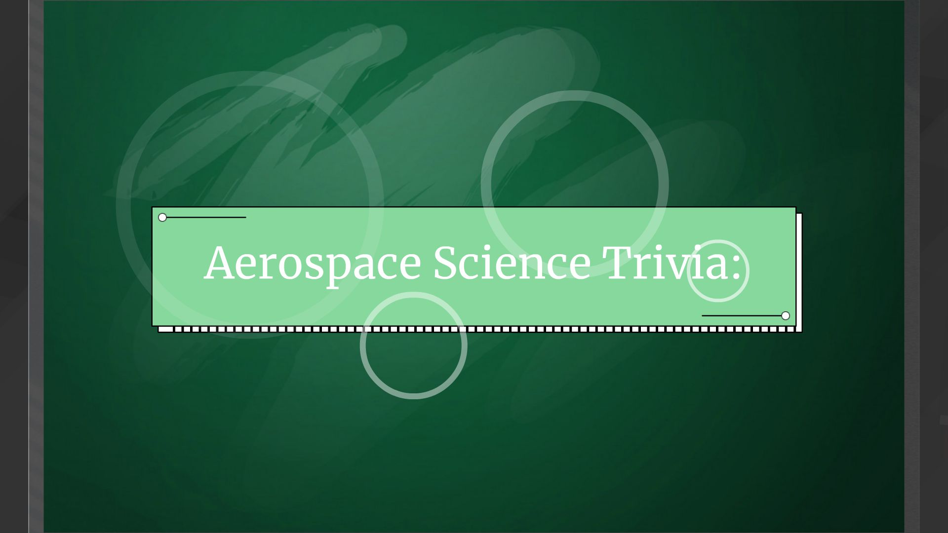 Aerospace Science Trivia:. - Animated Video By Digi_Designer - Mango ...