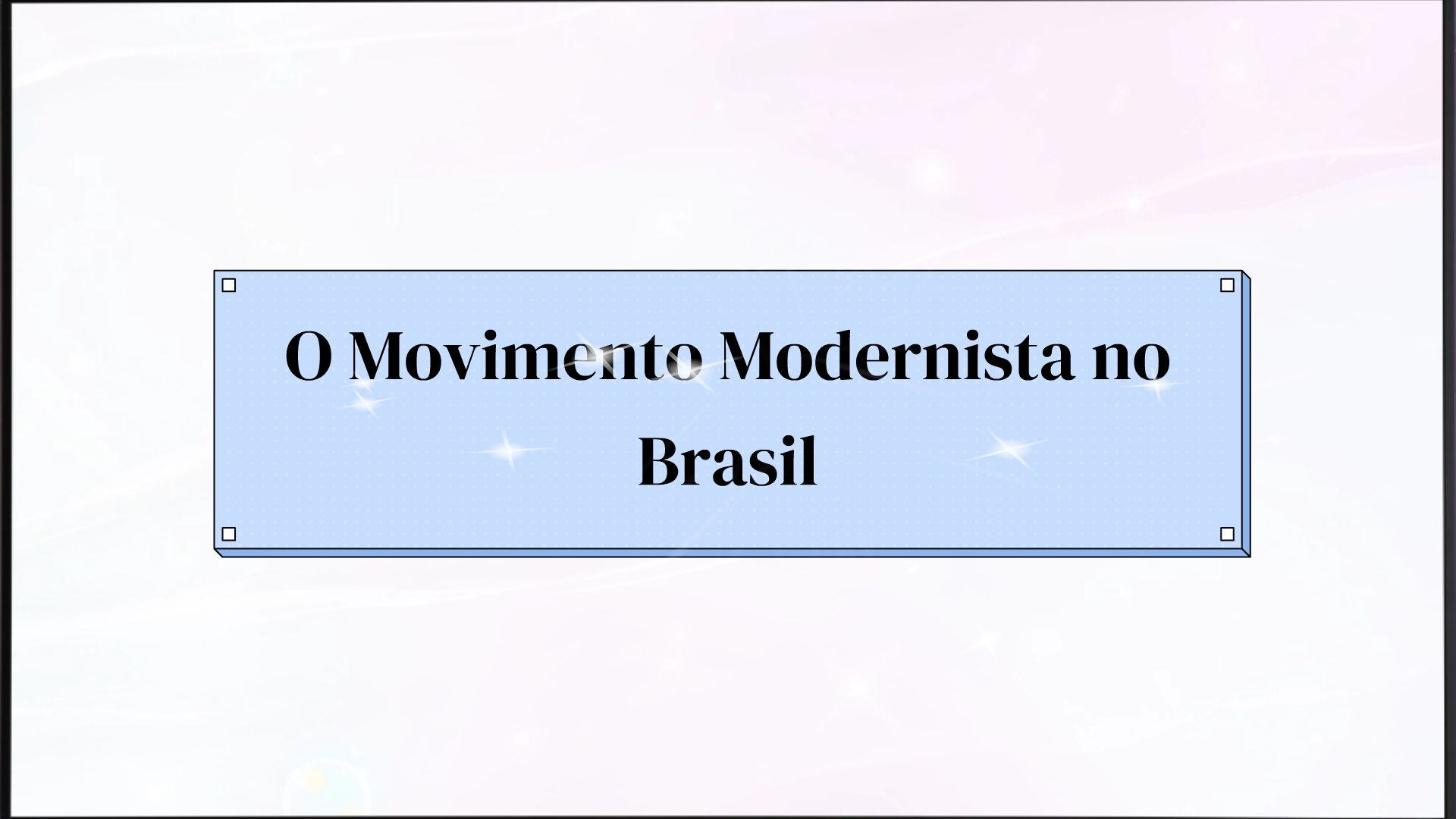 O Movimento Modernista no Brasil. - Animated Video By Cartoon_Nerd ...