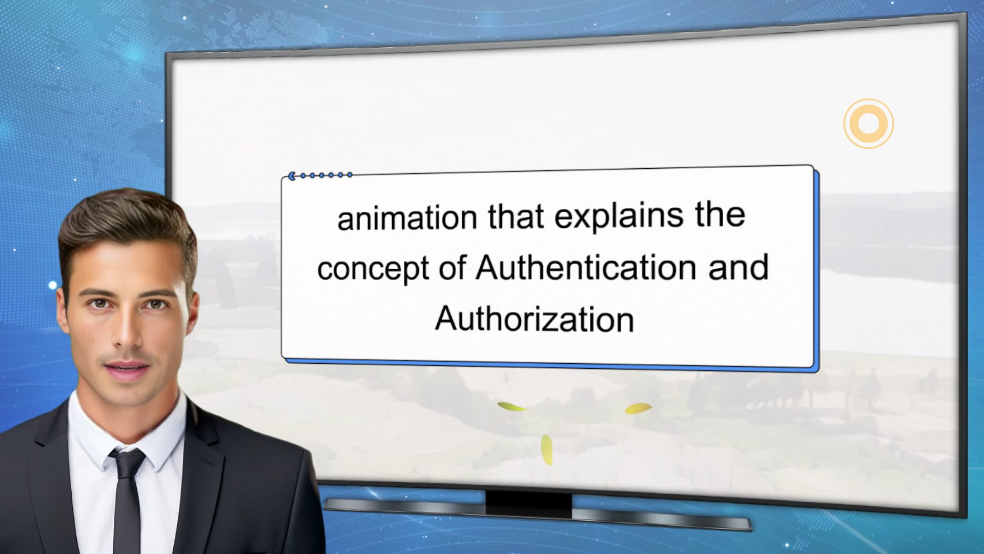 animation that explains the concept of Authentication and Authorization ...