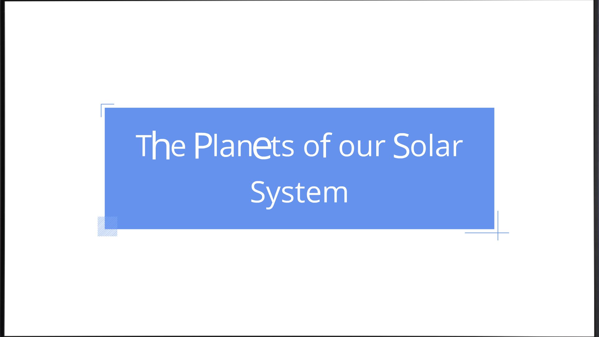 The Planets of our Solar System. - Animated Video By Animation ...