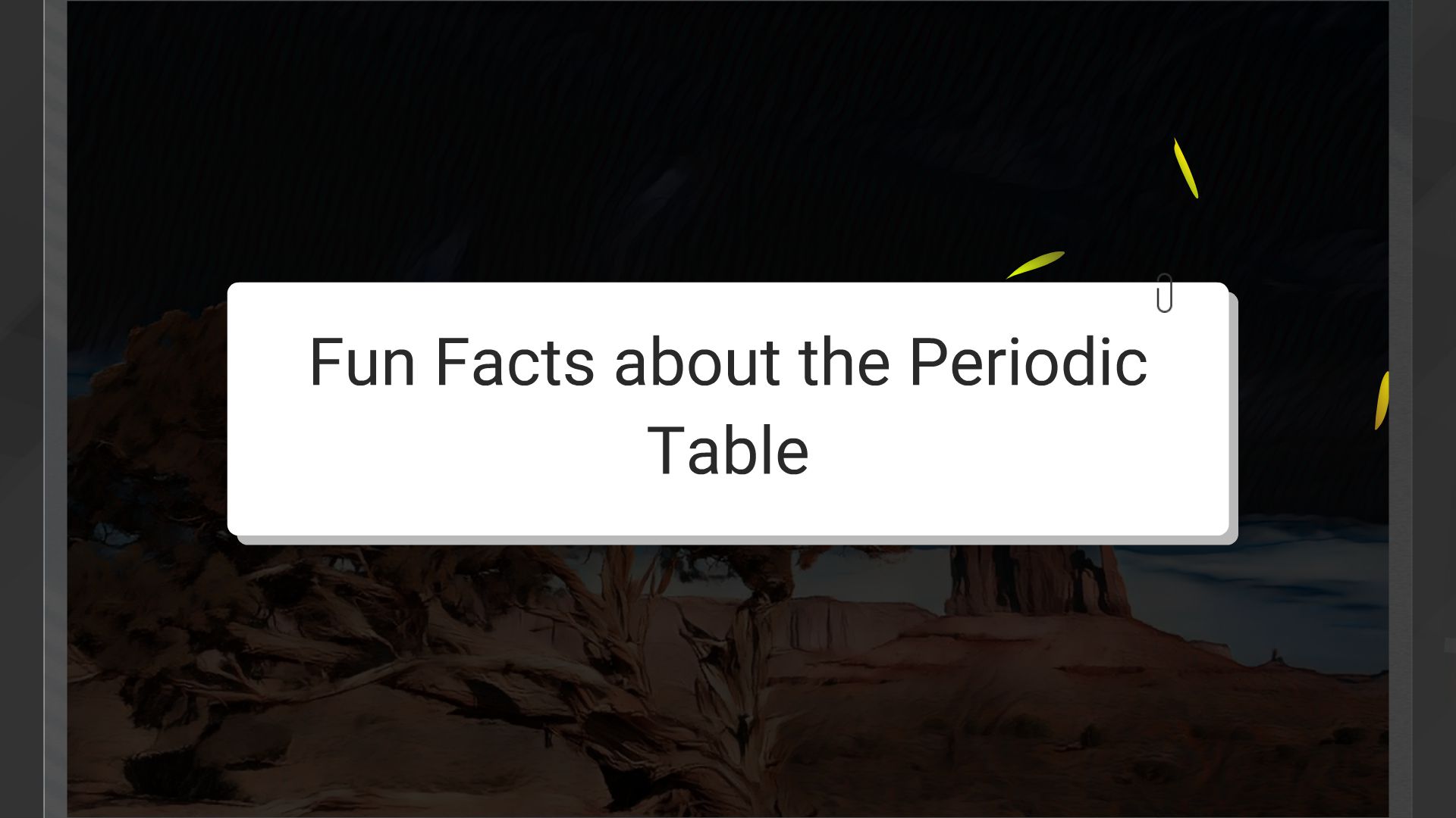 Fun Facts about the Periodic Table. - Animated Video By Toon_Legend ...