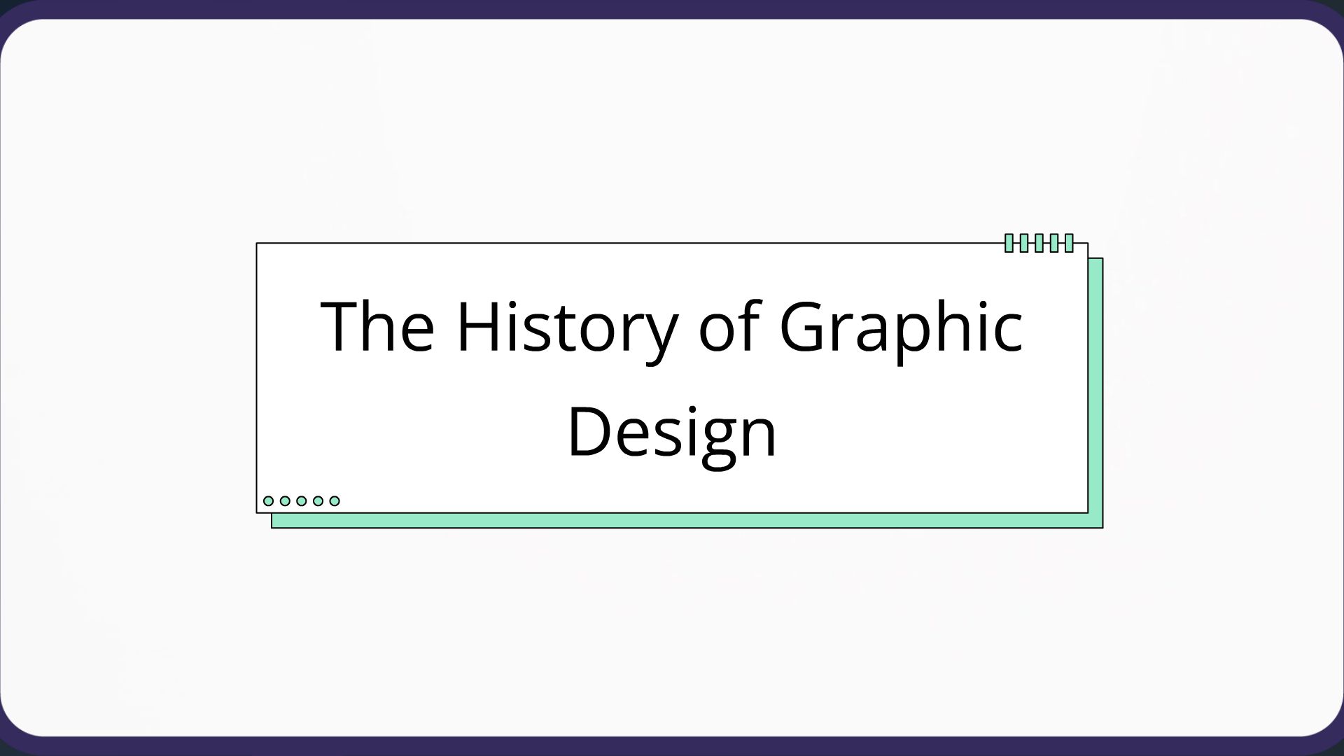 The History of Graphic Design. - Animated Video By Cartoon_Addict ...